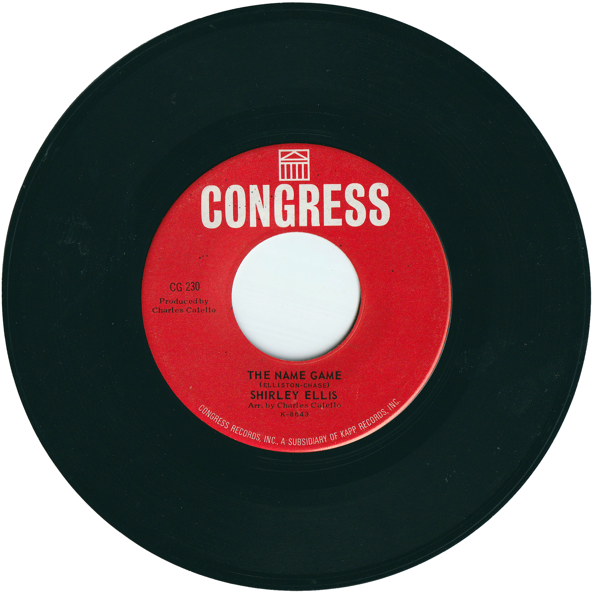 Shirley Ellis - The Name Game / Whisper To Me Wind – NIGHT BEAT RECORDS