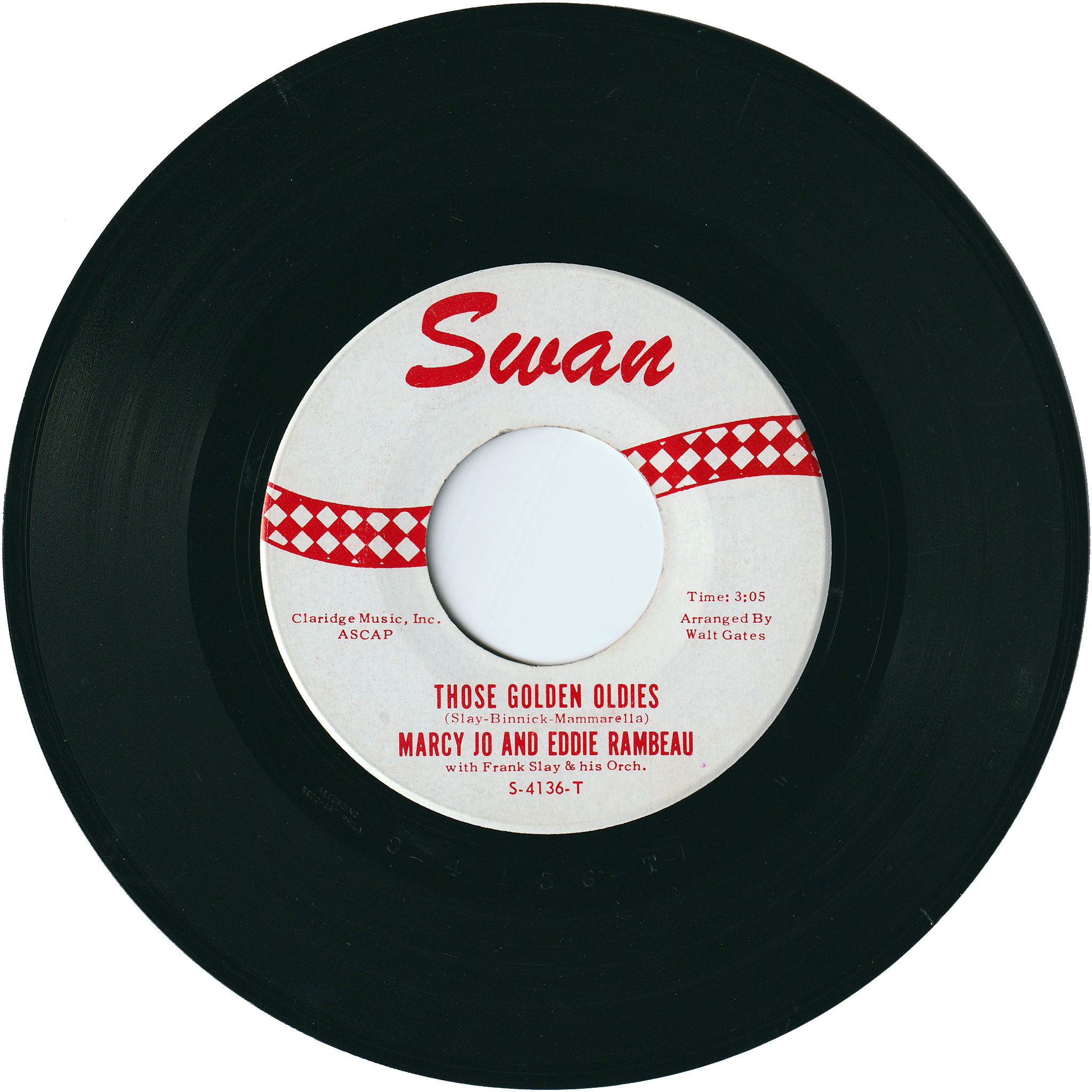 Marcy Jo & Eddie Rambeau - Those Golden Oldies / When You Wore A Tulip ...