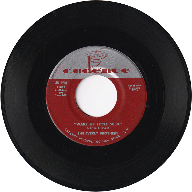 The Everly Brothers - Wake Up Little Susie / Maybe Tomorrow – NIGHT ...