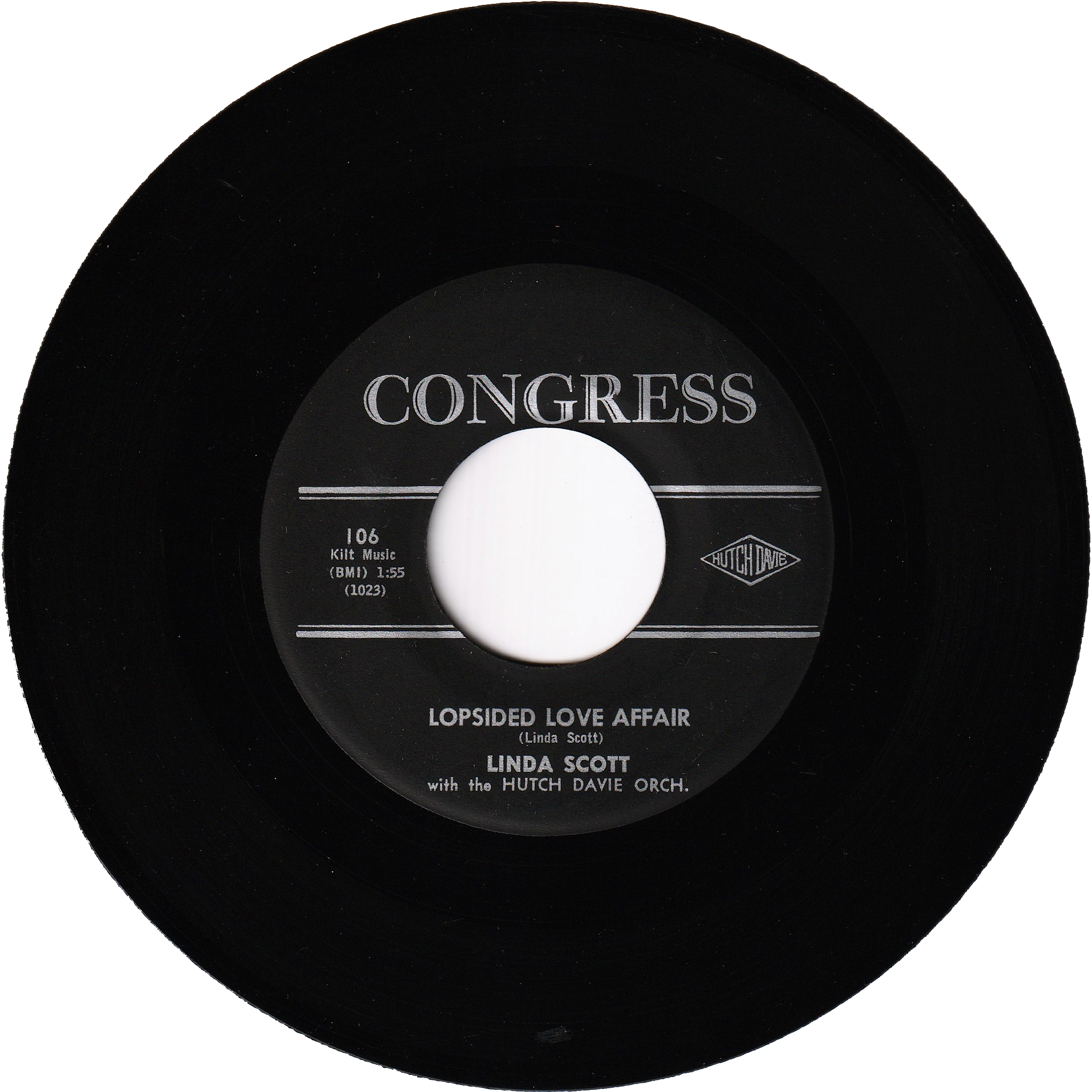 Linda Scott - Lopsided Love Affair / I Left My Heart In The Balcony ...