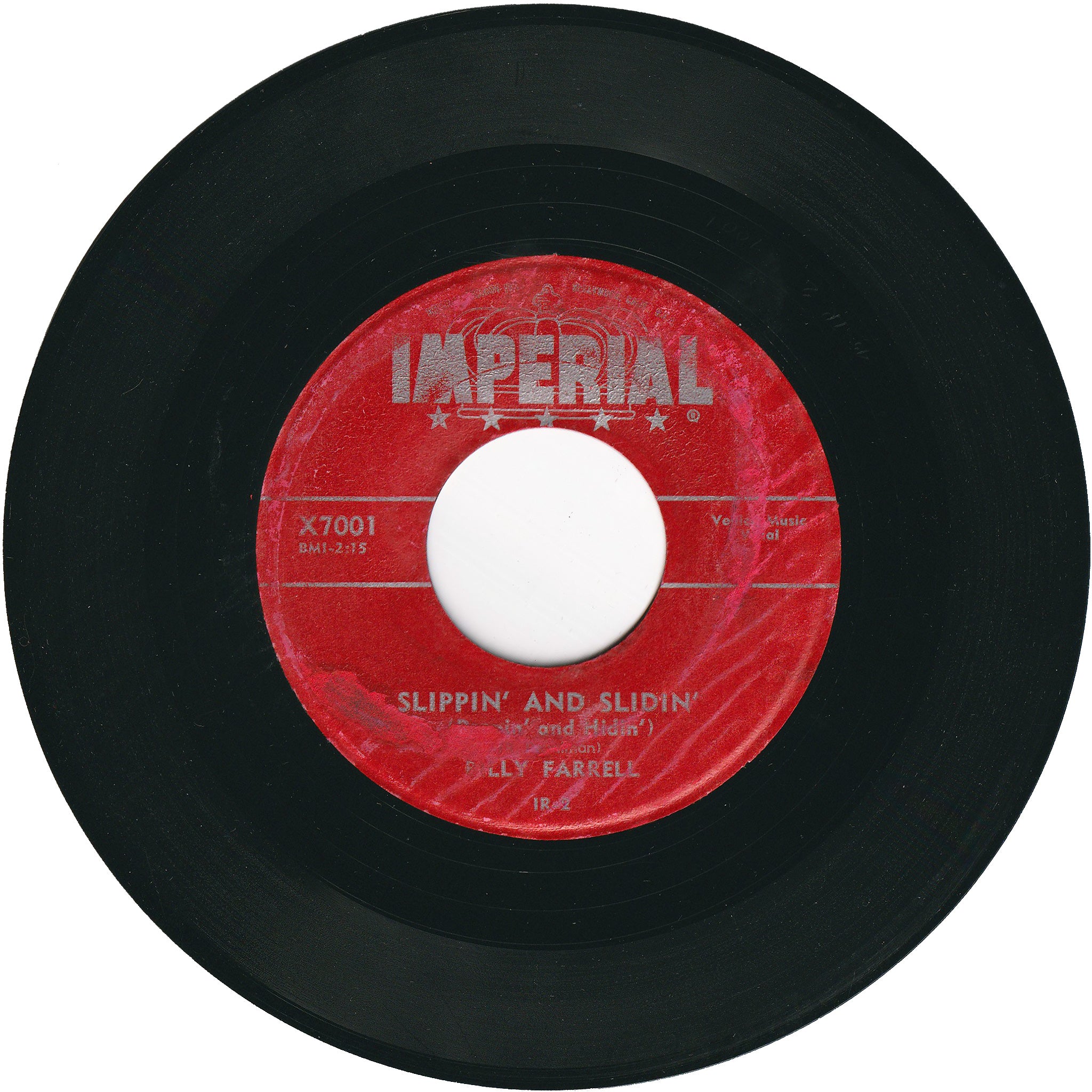 Billy Farrell - Slippin' & Slidin' / Cherry Lips – NIGHT BEAT RECORDS