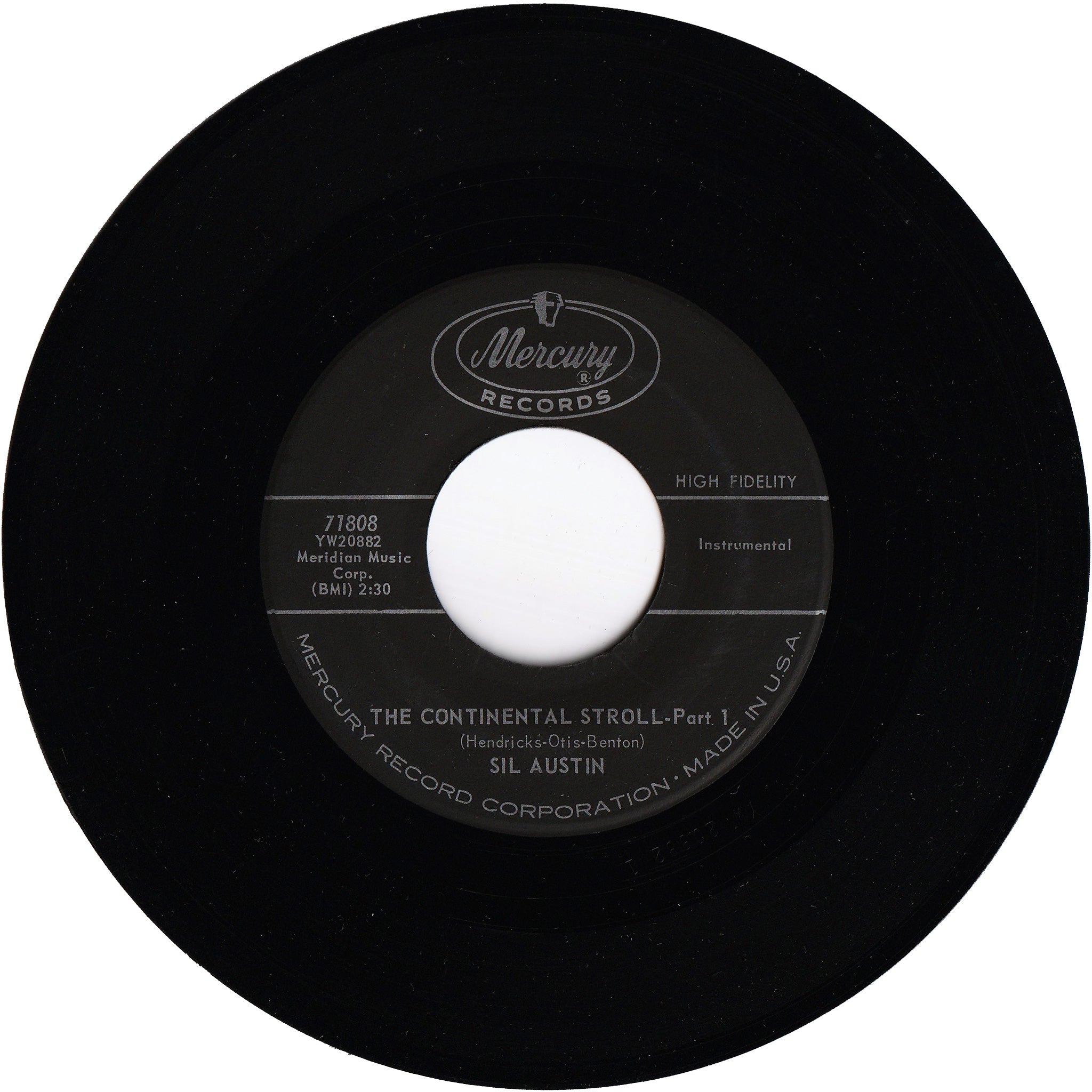 Sil Austin - The Continental Stroll Part 1 / The Continental Stroll Pa ...