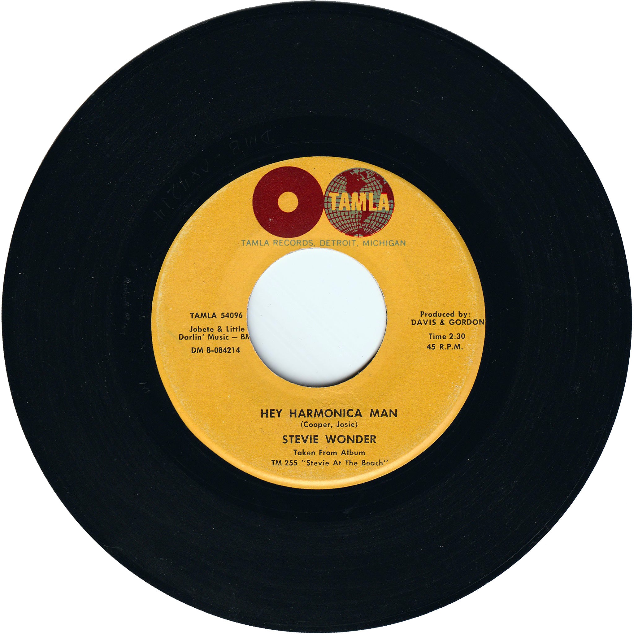 Stevie Wonder - Hey Harmonica Man / This Little Girl – NIGHT BEAT RECORDS
