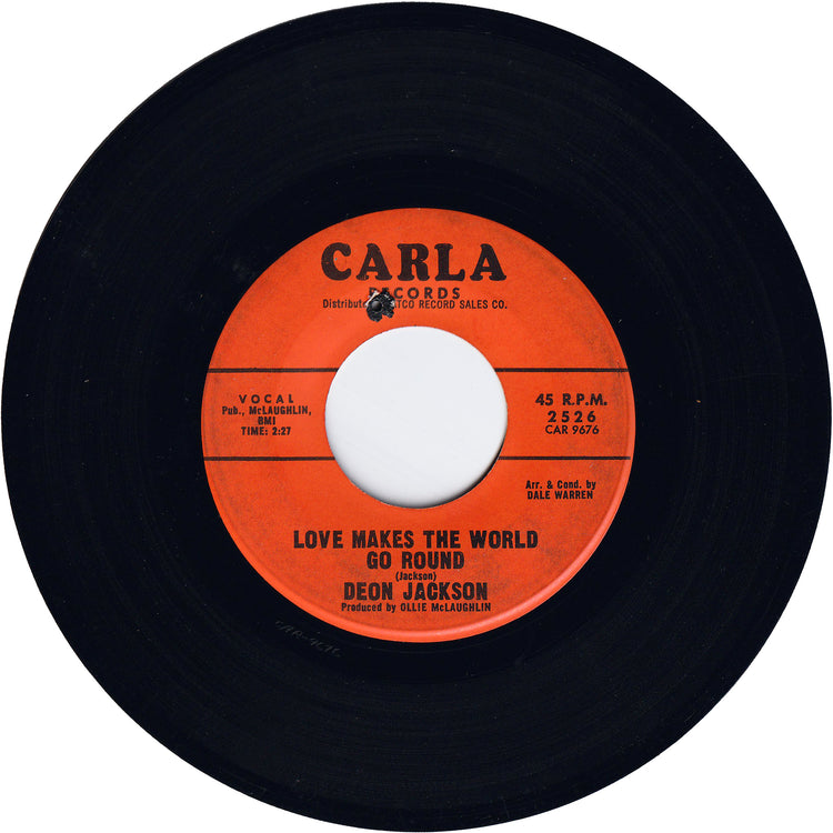 Deon Jackson - Love Makes The World Go Round / You Said You Loved Me ...