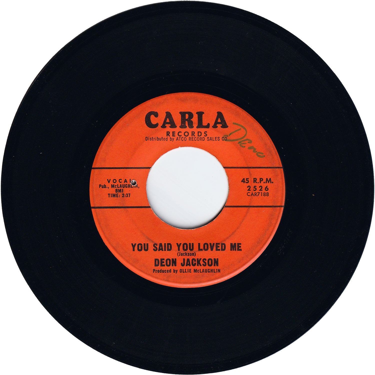 Deon Jackson - Love Makes The World Go Round / You Said You Loved Me ...