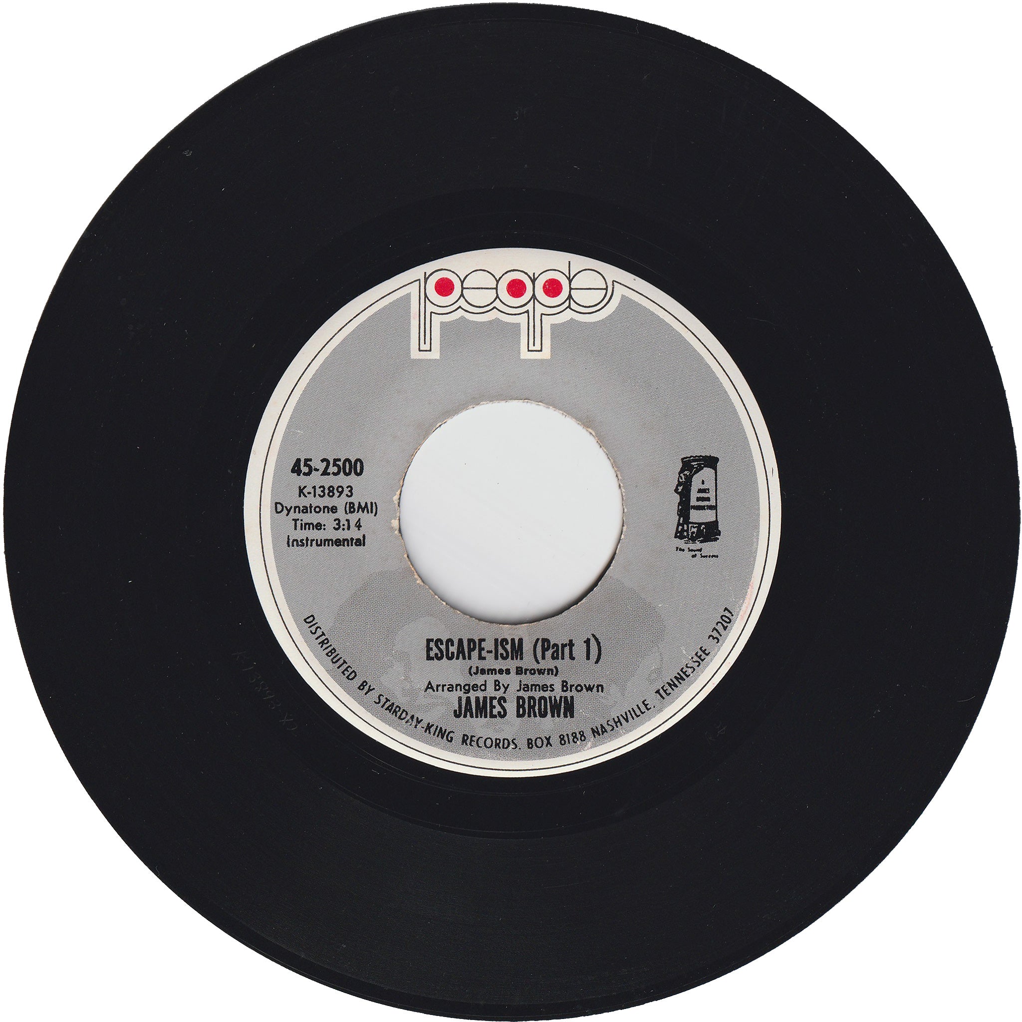 James Brown - Escape-Ism Part 1 / Escape-Ism Part 2 & 3 – NIGHT BEAT RECORDS