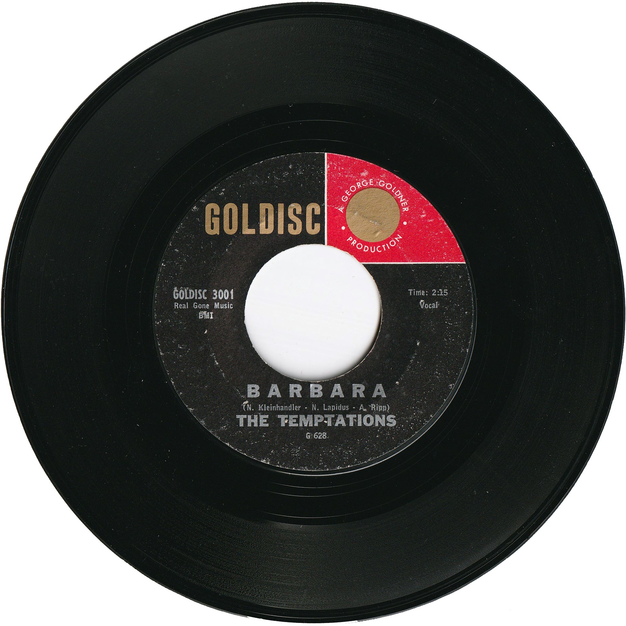 The Temptations - Barbara / Someday – NIGHT BEAT RECORDS