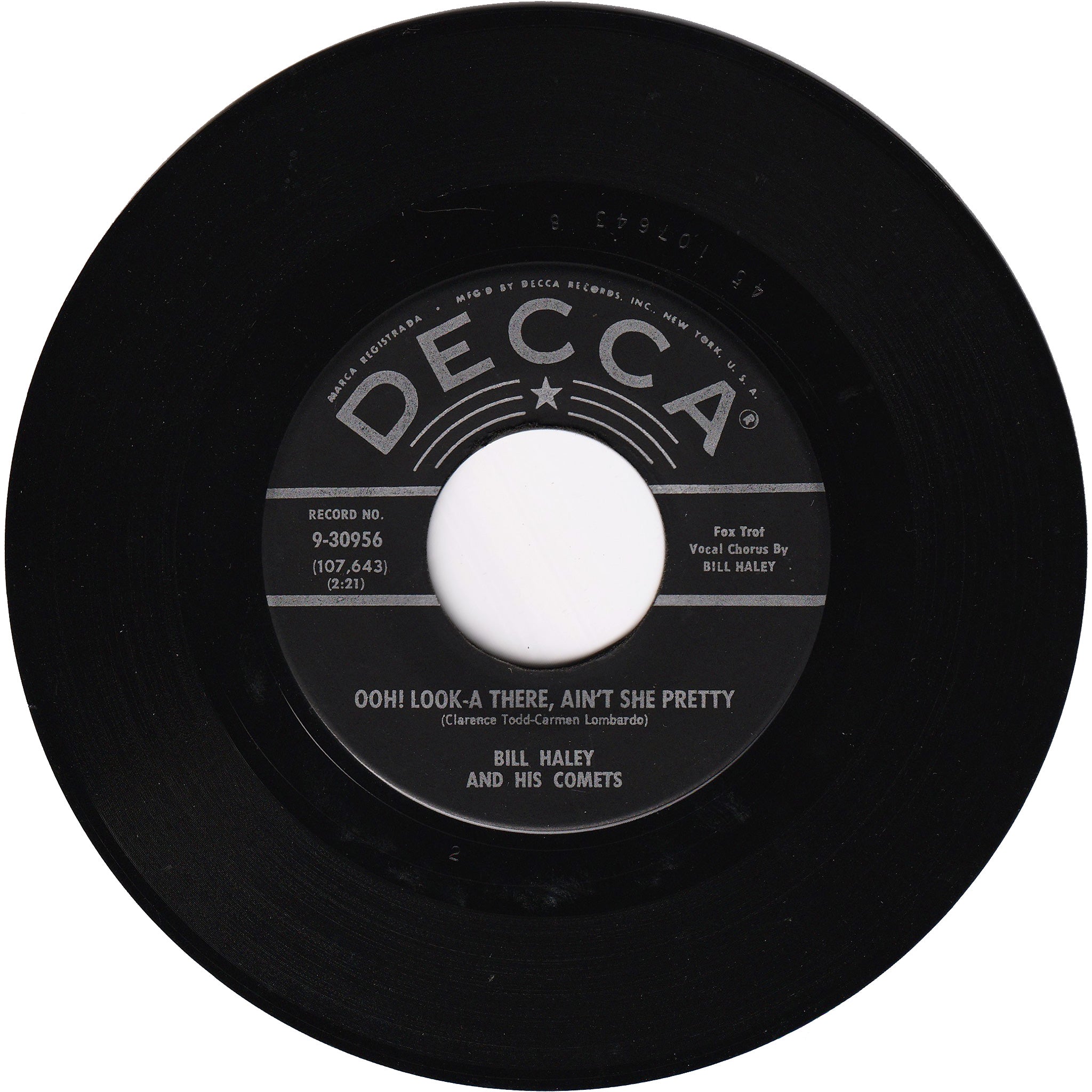 Bill Haley & his Comets - Ooh! Look-A There, Ain't She Pretty / Joey's ...