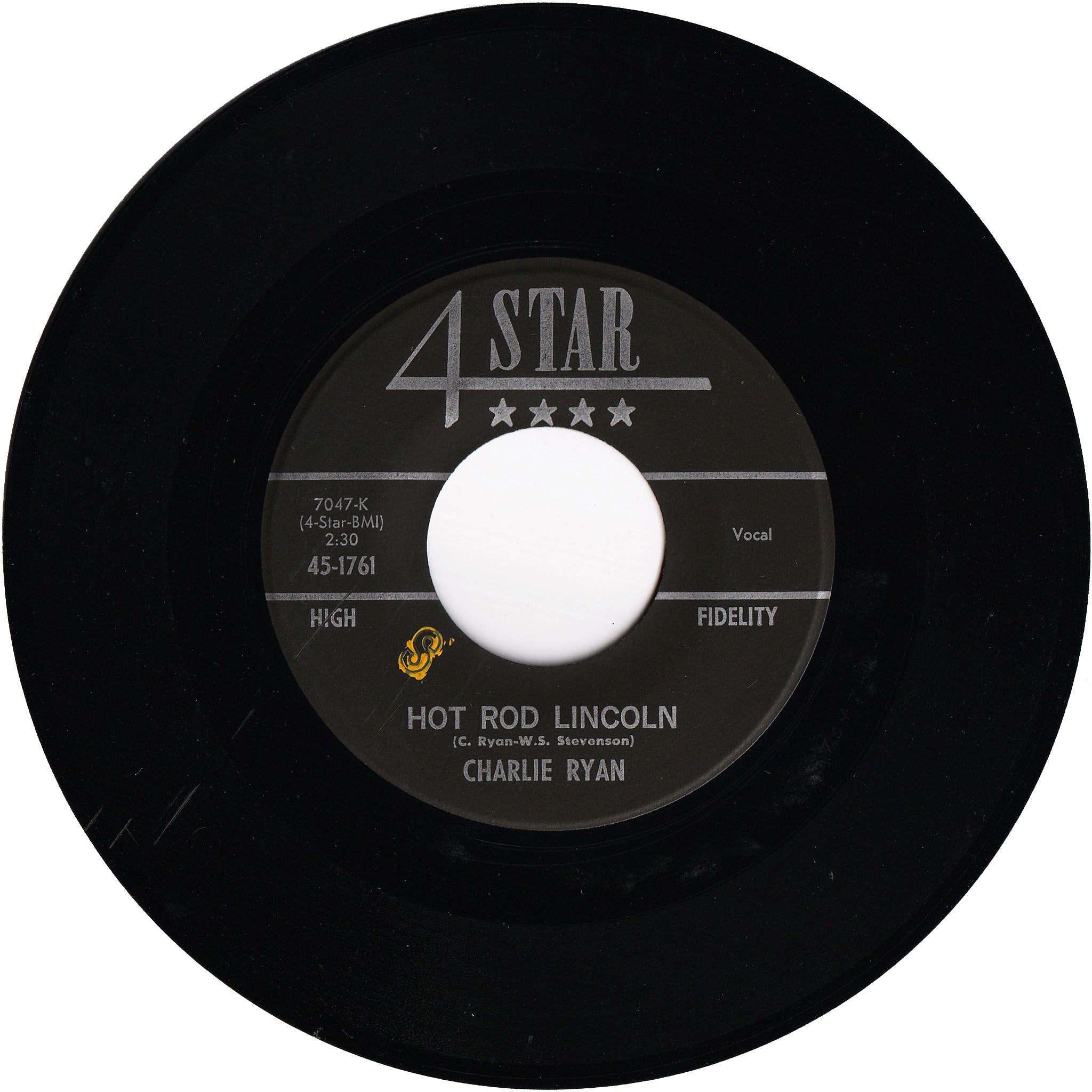 Charlie Ryan - Hot Rod Lincoln / Hot Rod Race – NIGHT BEAT RECORDS