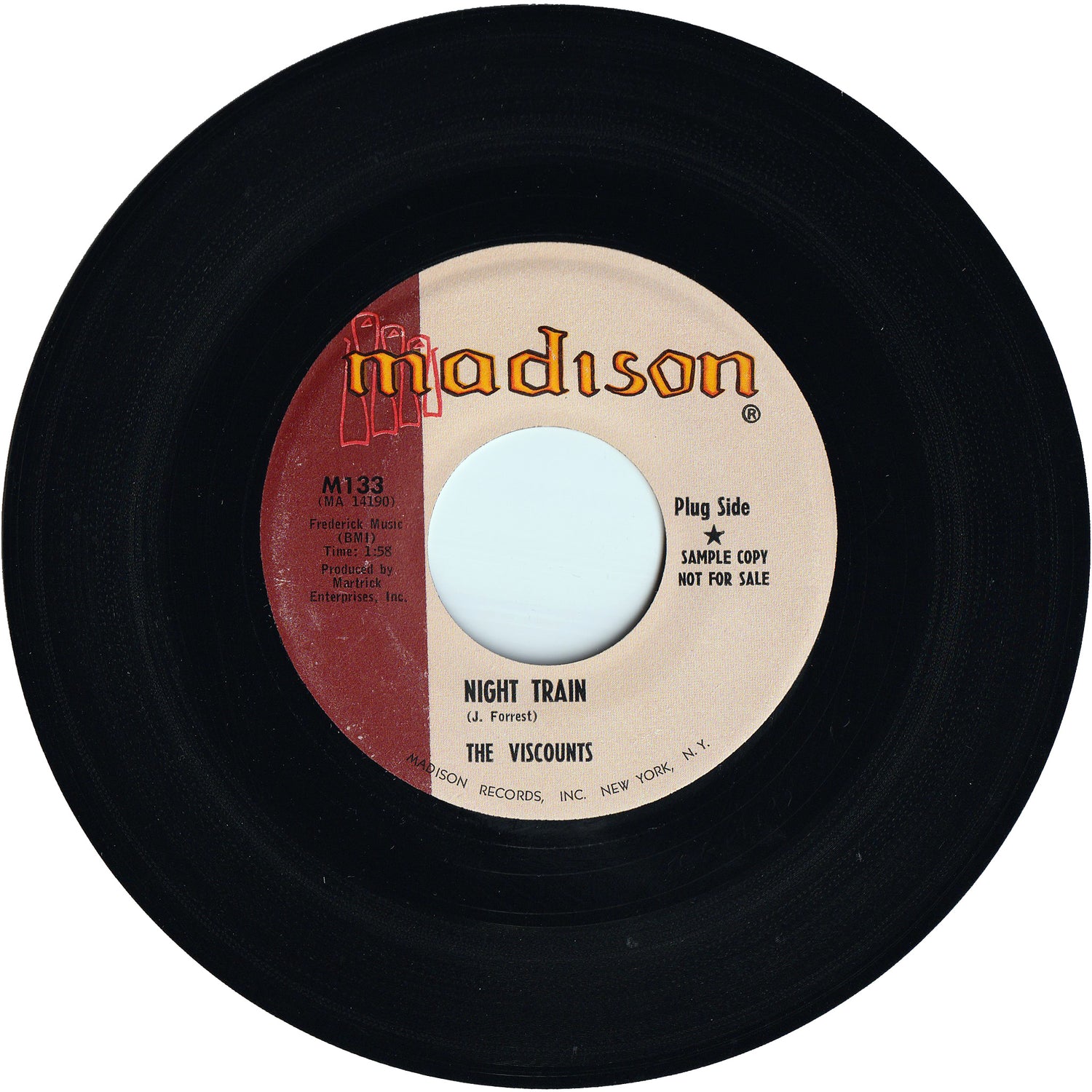 The Viscounts - Night Train / Summertime (Promo) – NIGHT BEAT RECORDS