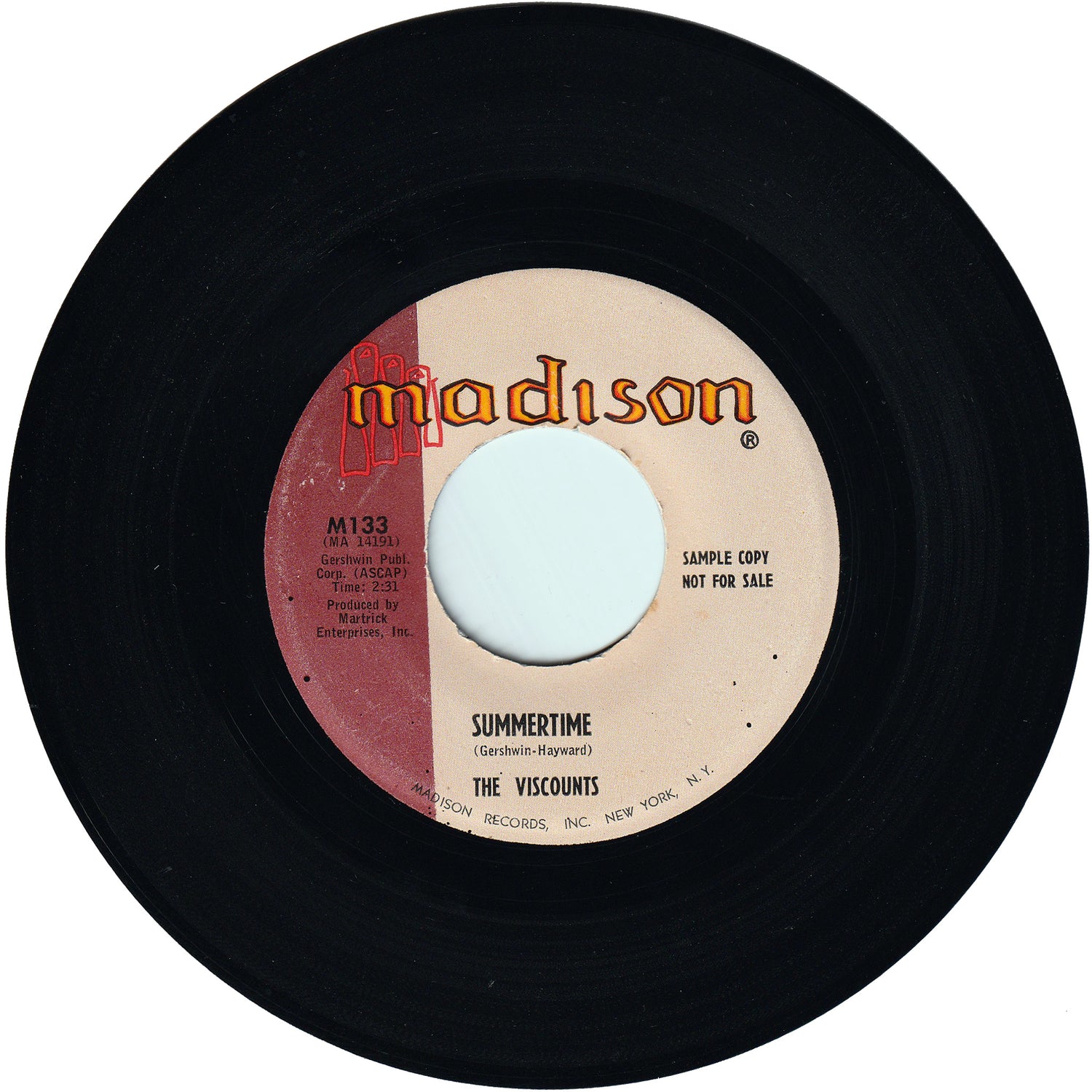 The Viscounts - Night Train / Summertime (Promo) – NIGHT BEAT RECORDS