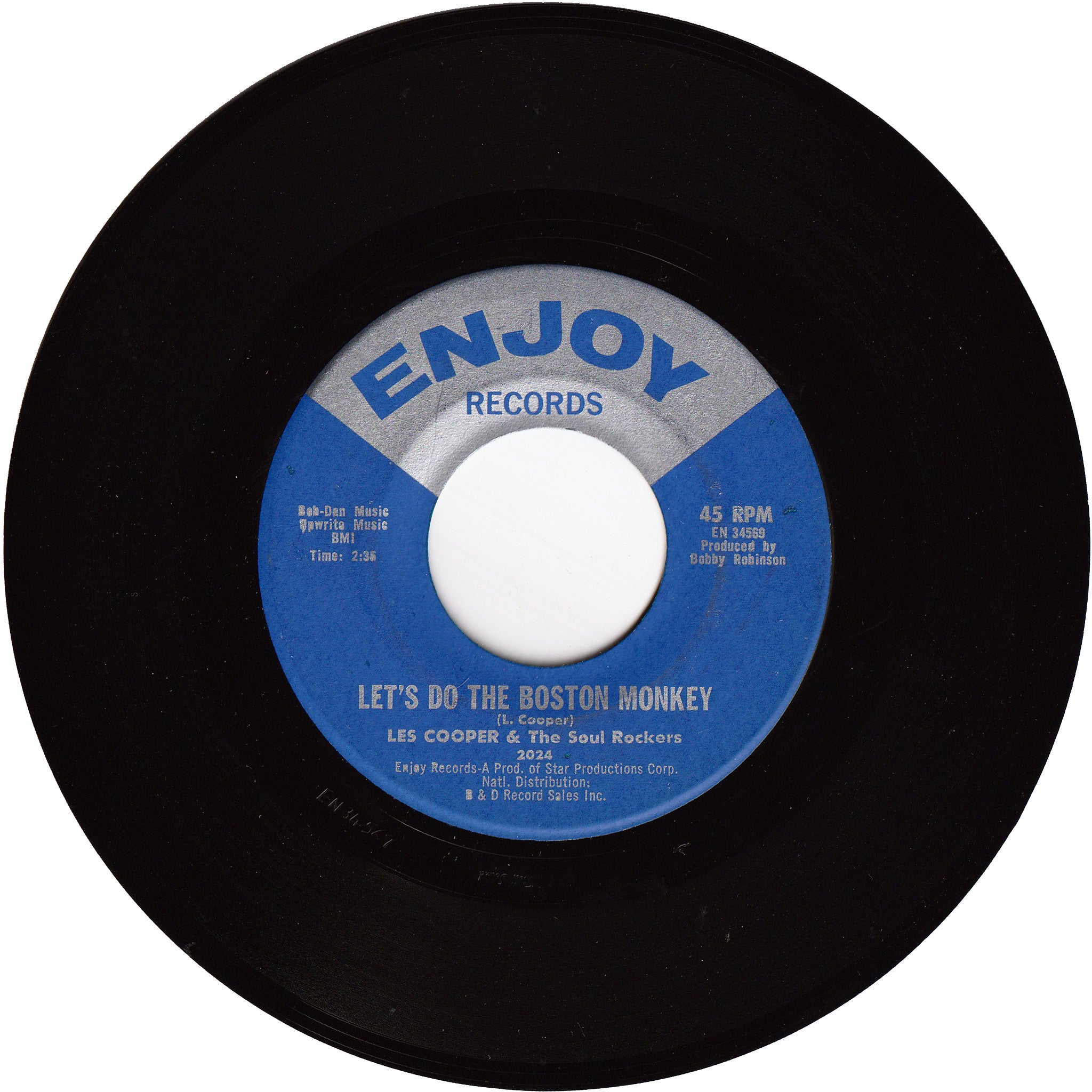 Les Cooper & The Soul Rockers - Let's Do The Boston Monkey / Owee Baby ...