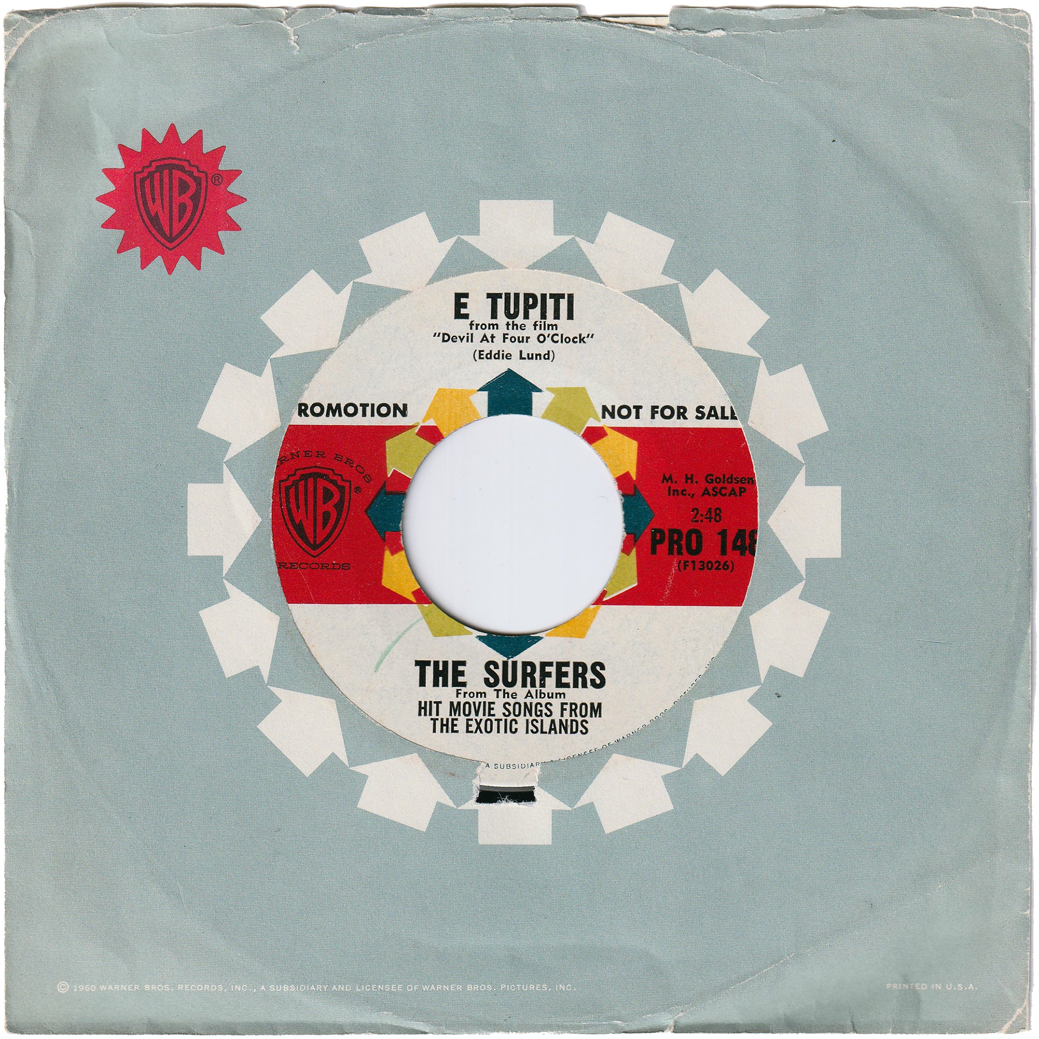 The Surfers - E Tupiti / Pearly Shells (Pupu O Ewa) (Promo) – NIGHT ...