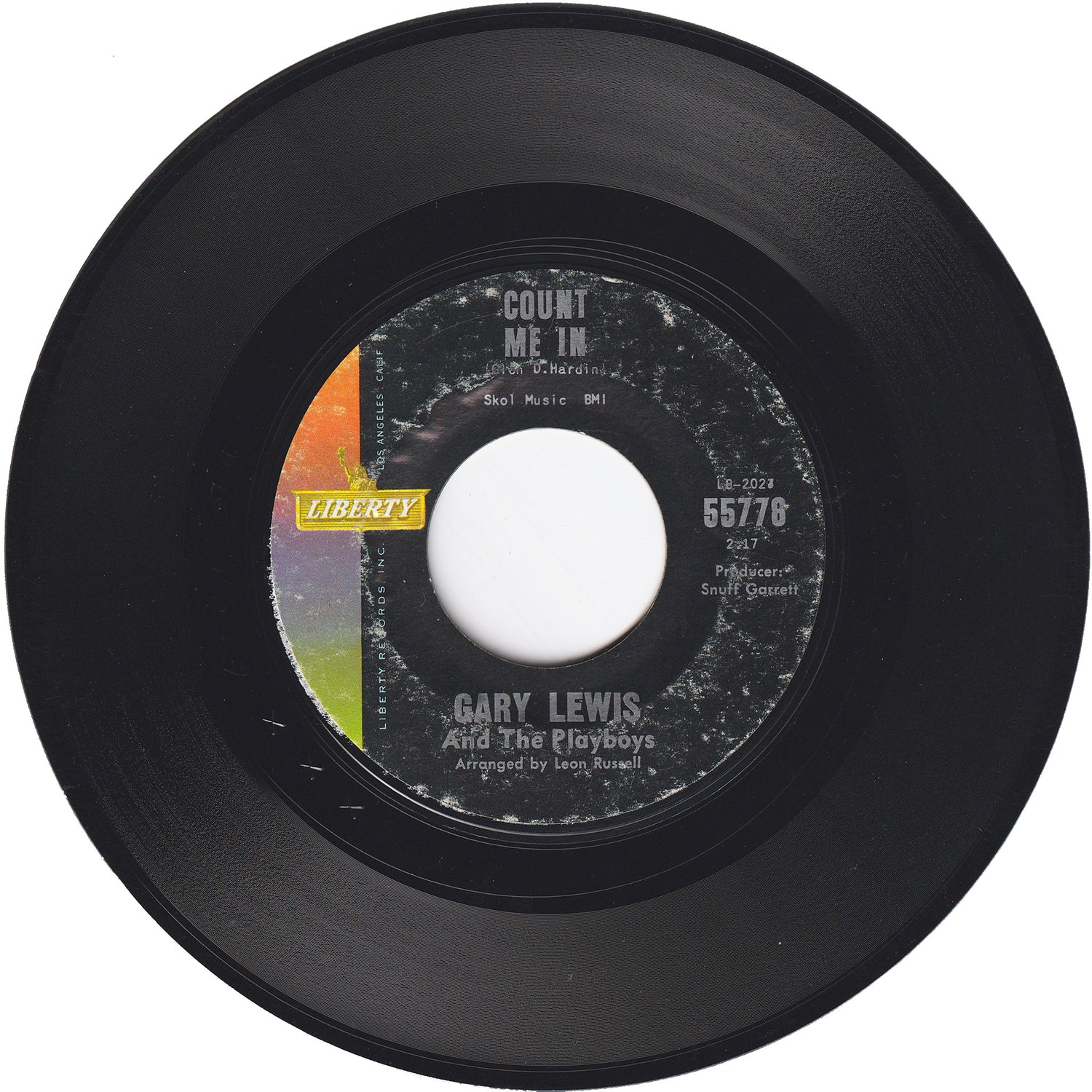 Gary Lewis & The Playboys - Count Me In / Little Miss Go-Go – NIGHT ...