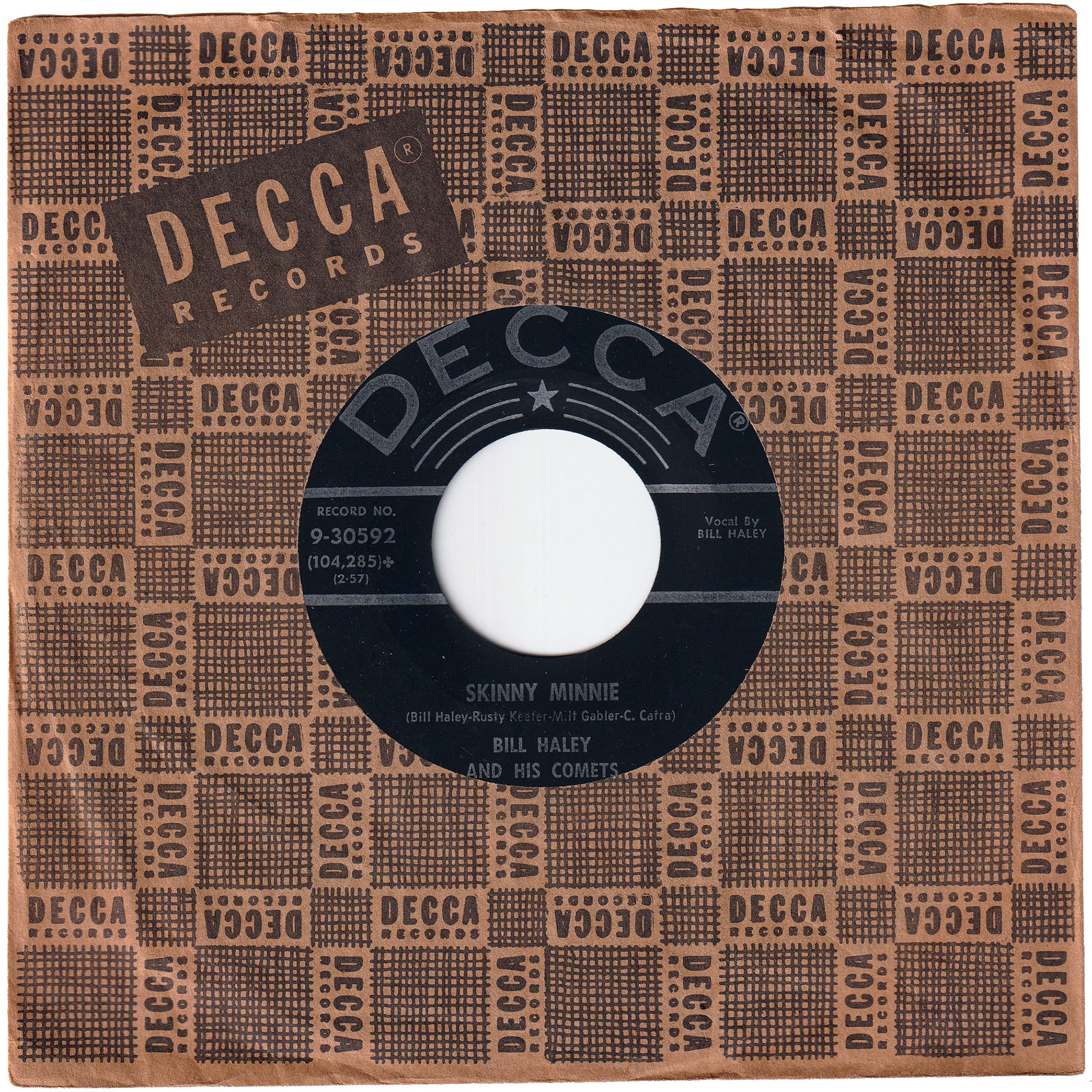 Bill Haley & his Comets - Skinny Minnie / Sway With Me – NIGHT BEAT RECORDS