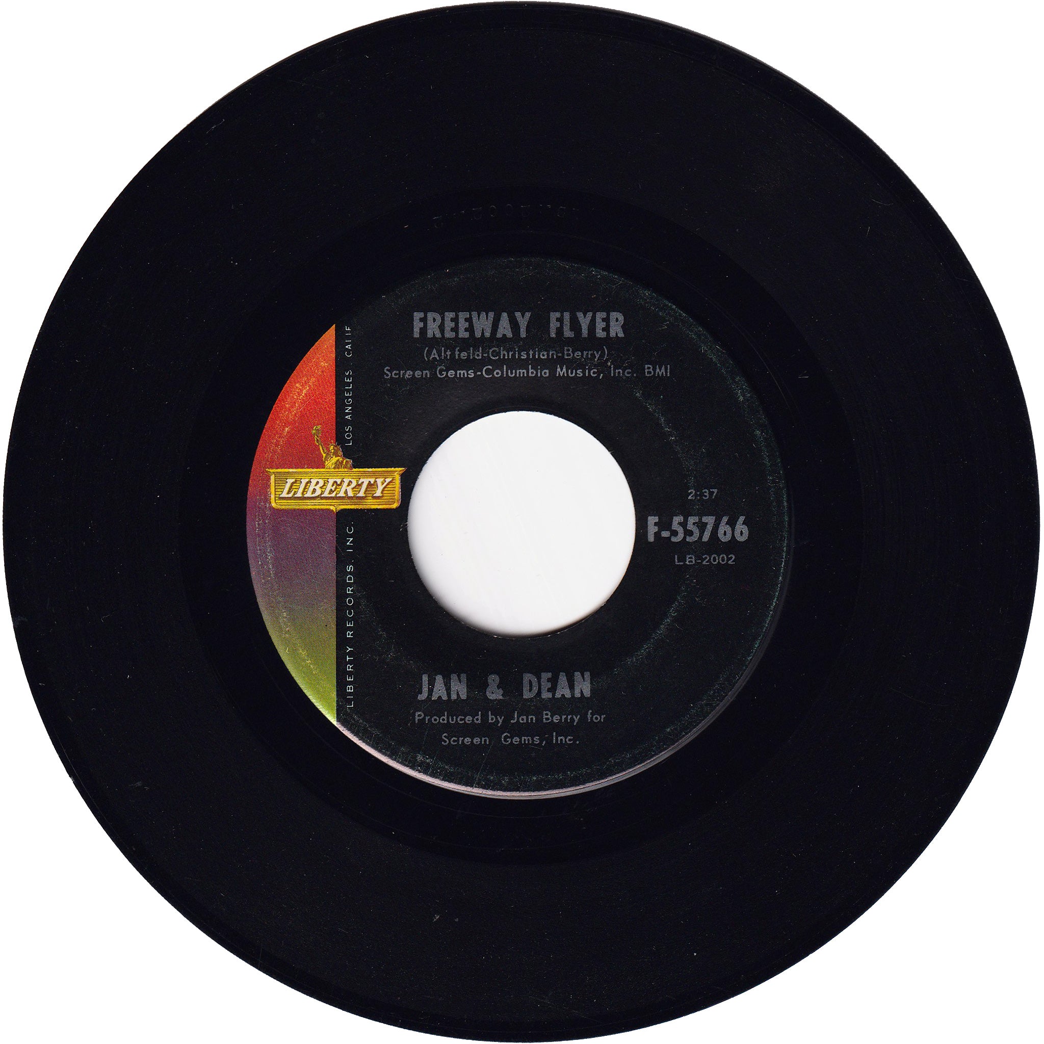 Jan & Dean - Freeway Flyer / (Here They Come) From All Over The World ...