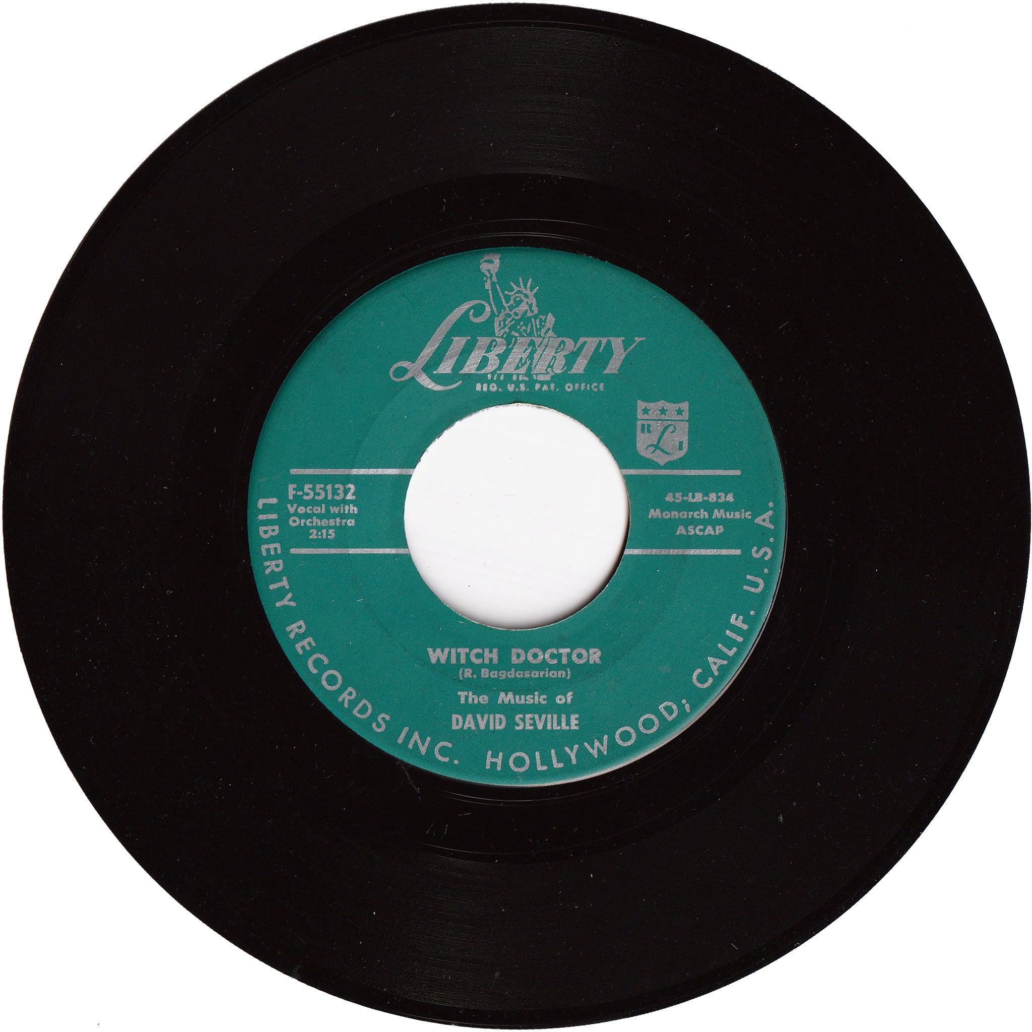 David Seville - Witch Doctor / Don't Whistle At Me Baby – NIGHT BEAT ...