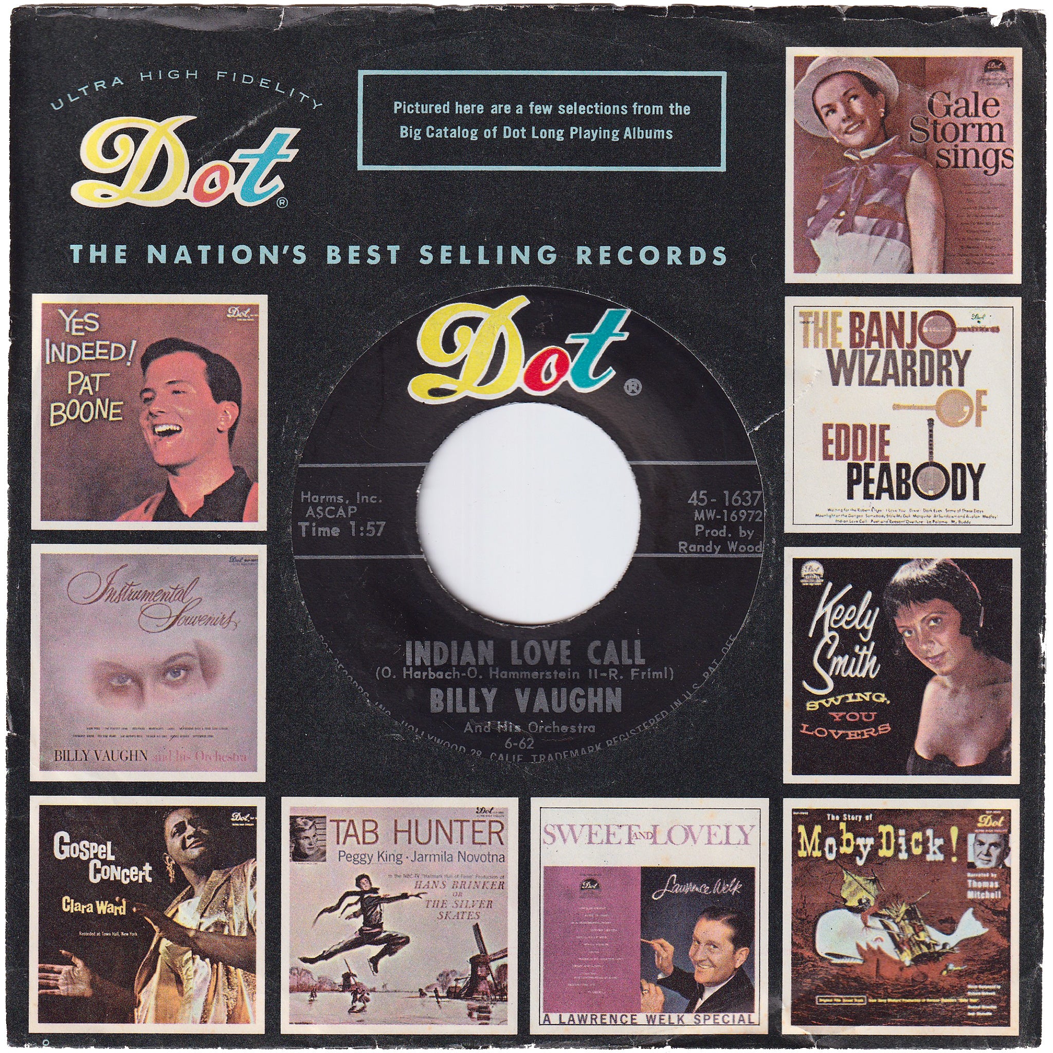 Billy Vaughn - Indian Love Call / A Swingin' Safari – NIGHT BEAT RECORDS
