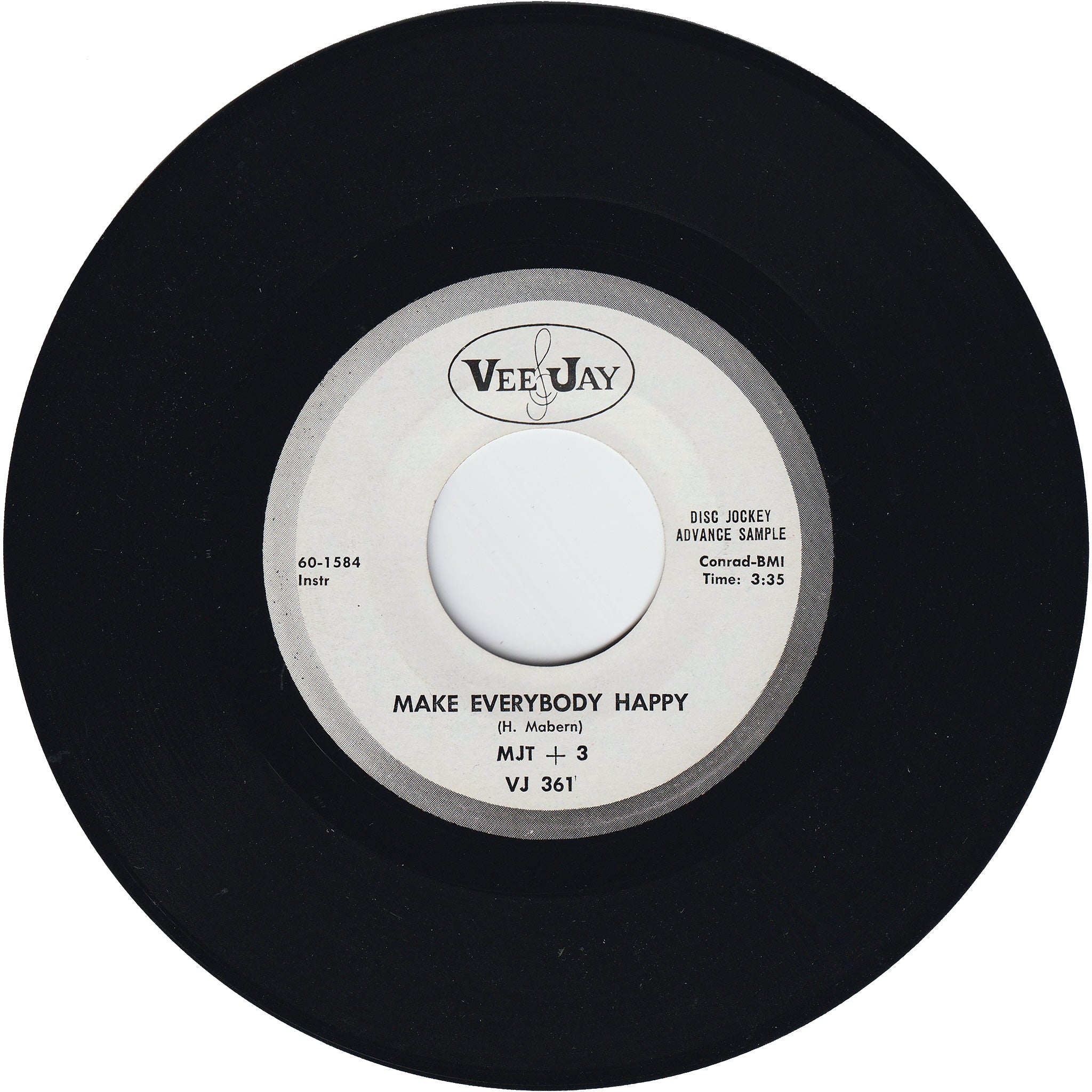 MJT + 3 - Make Everybody Happy / The Trolley Song (Promo) – NIGHT BEAT ...