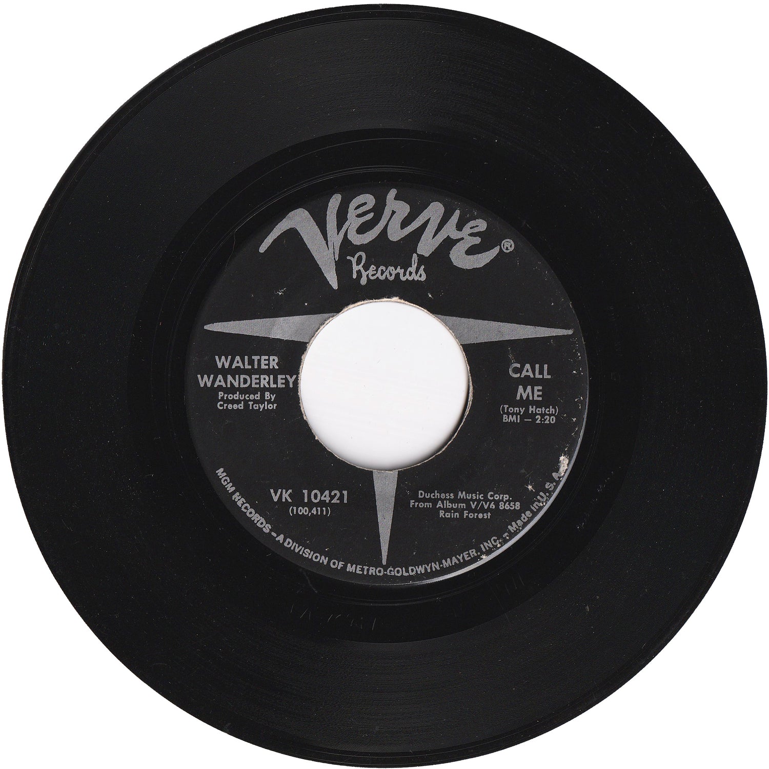 Walter Wanderley - Summer Samba (Samba de Verao) / Call Me – NIGHT BEAT ...