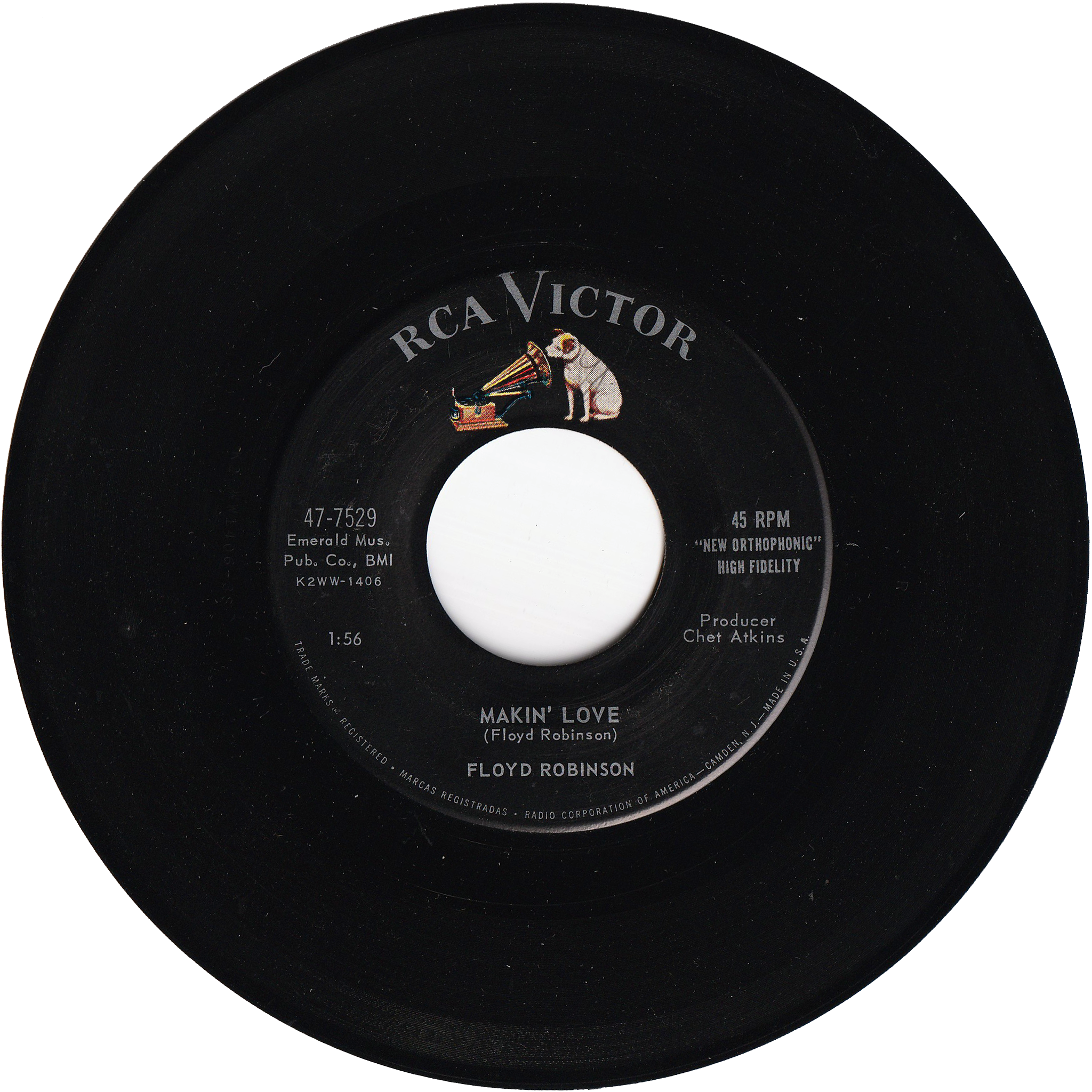 Floyd Robinson - Makin' Love / My Girl – NIGHT BEAT RECORDS