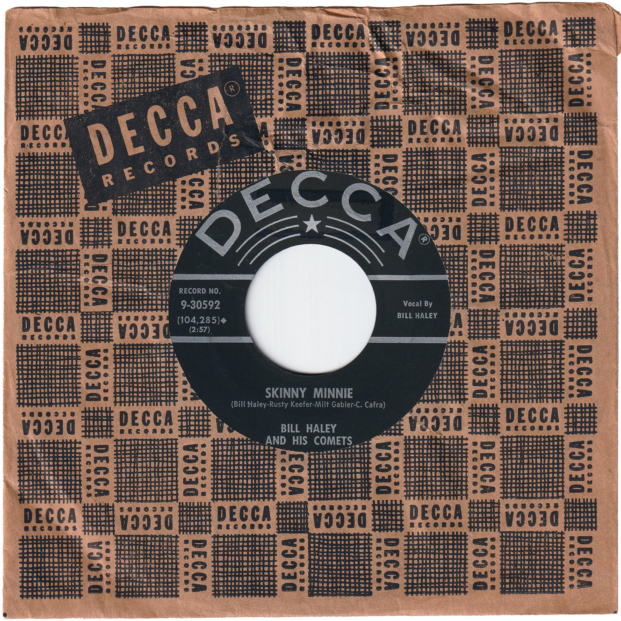 Bill Haley & his Comets - Skinny Minnie / Sway With Me – NIGHT BEAT RECORDS