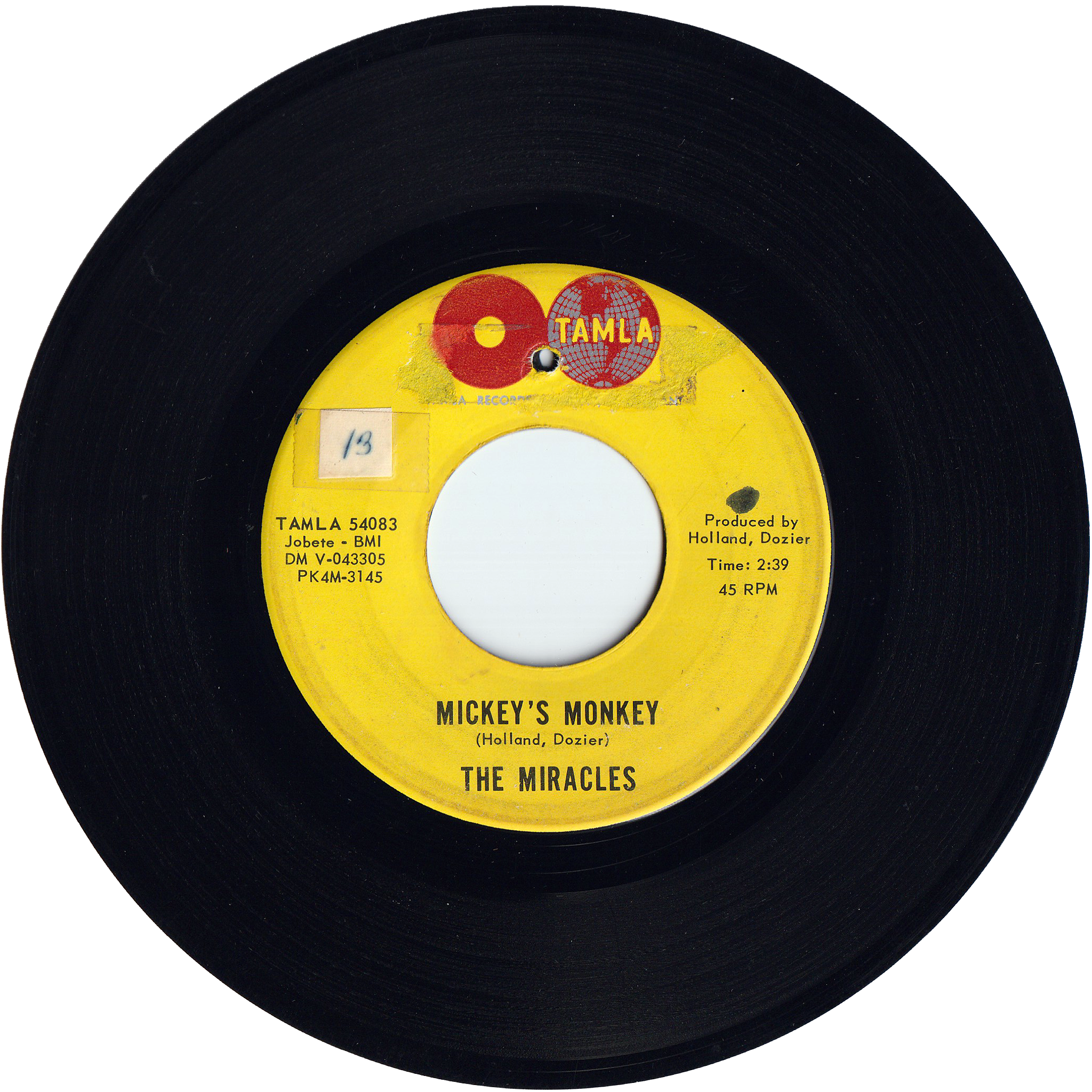 The Miracles - Mickey's Monkey / Whatever Makes You Happy – NIGHT BEAT ...