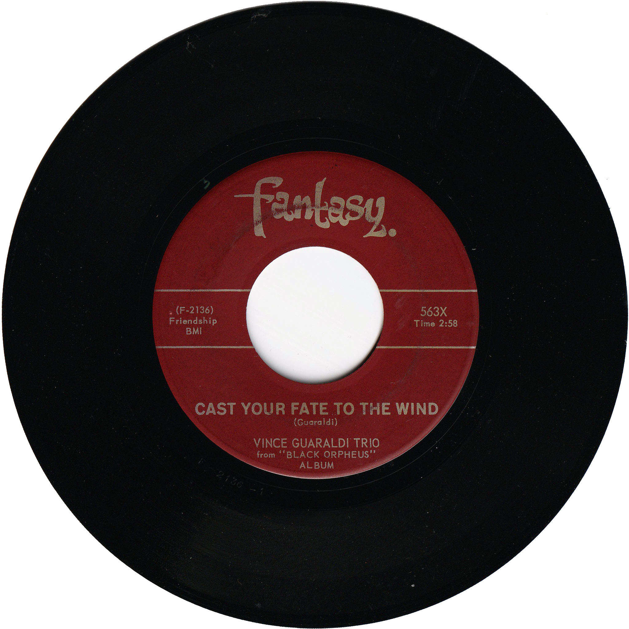 Vince Guaraldi Trio - Cast Your Fate To The Wind / Samba De Orpheus [I ...