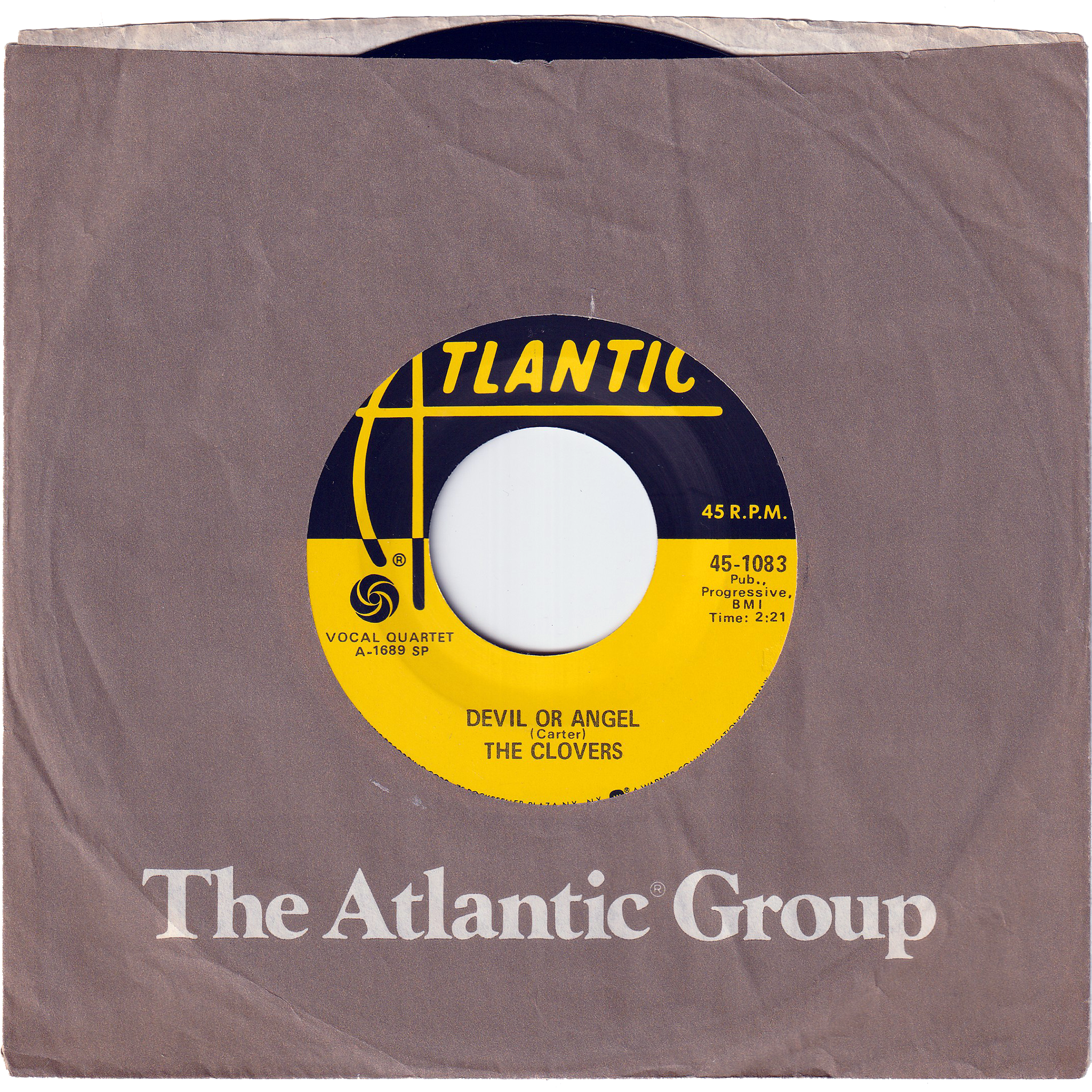 The Clovers - Devil Or Angel / Hey, Doll Baby [Re-Issue] – NIGHT BEAT ...