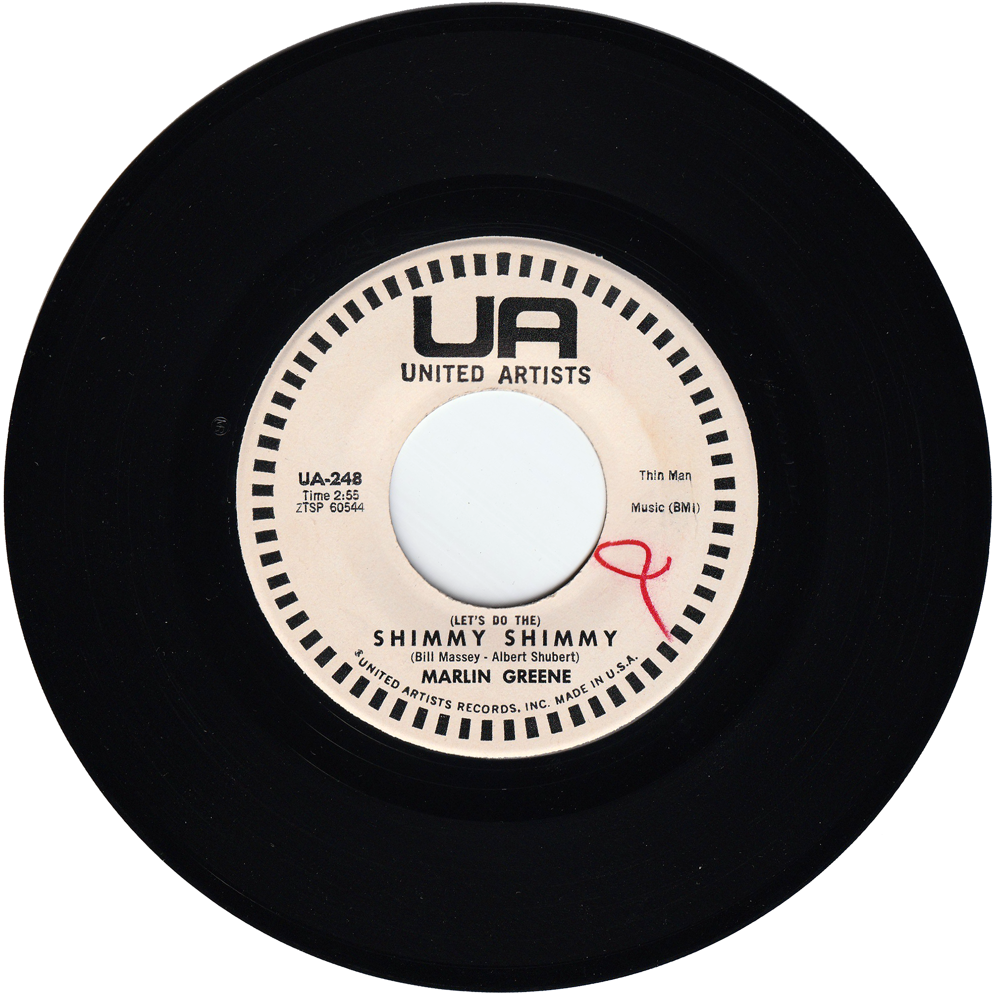 Marlin Greene - (Let's Do The) Shimmy Shimmy / I Couldn't Take It Agai ...