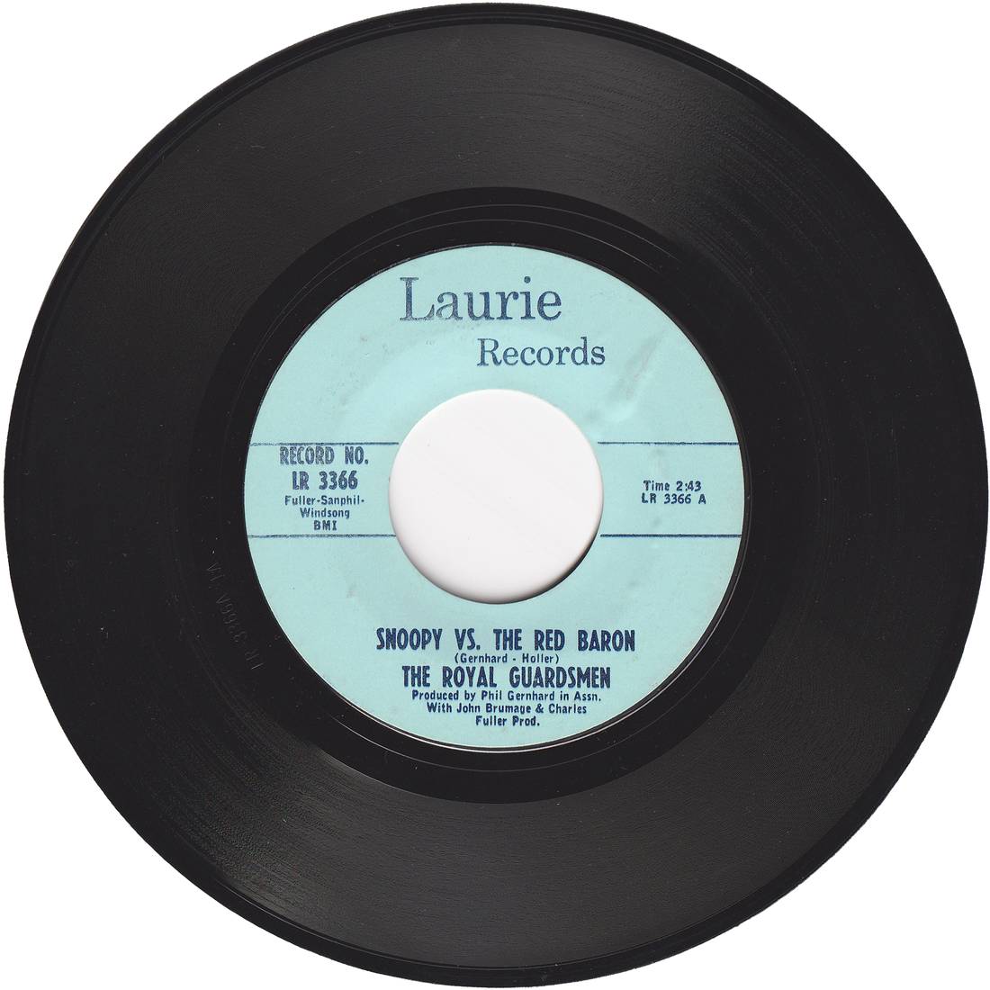 The Royal Guardsmen - Snoopy VS. The Red Baron / I Needed You [1st.pre ...