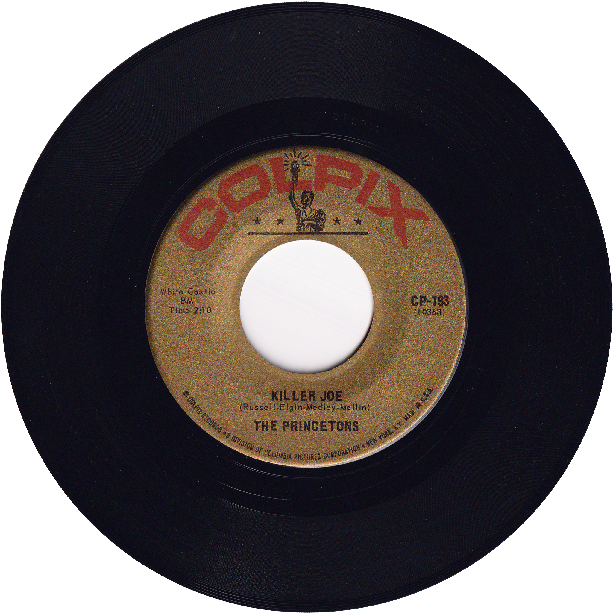 The Princetons - Killer Joe / Georgianna – NIGHT BEAT RECORDS