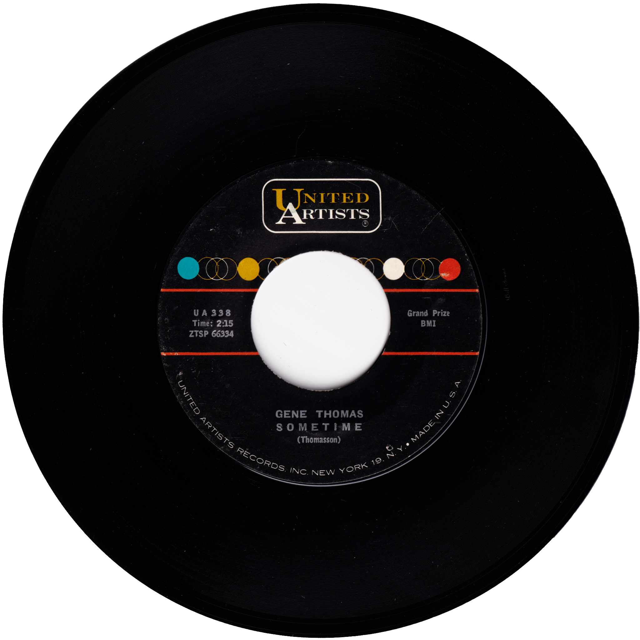 Gene Thomas - Sometime / Every Night – NIGHT BEAT RECORDS