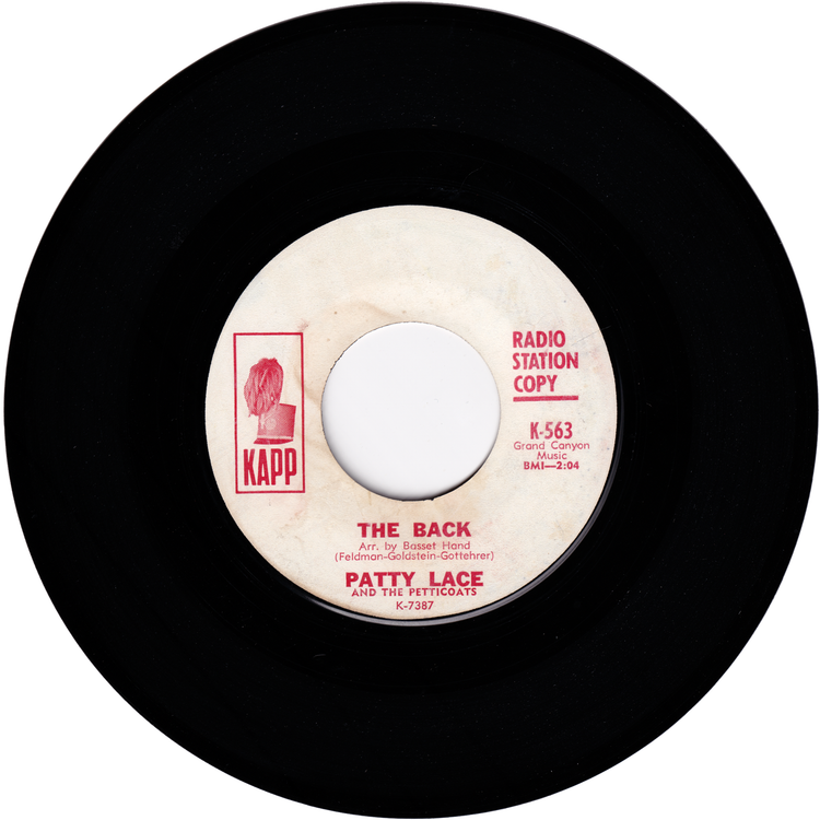 Patty Lace & The Petticoats - Sneaky Sue / The Back (Promo) – NIGHT ...