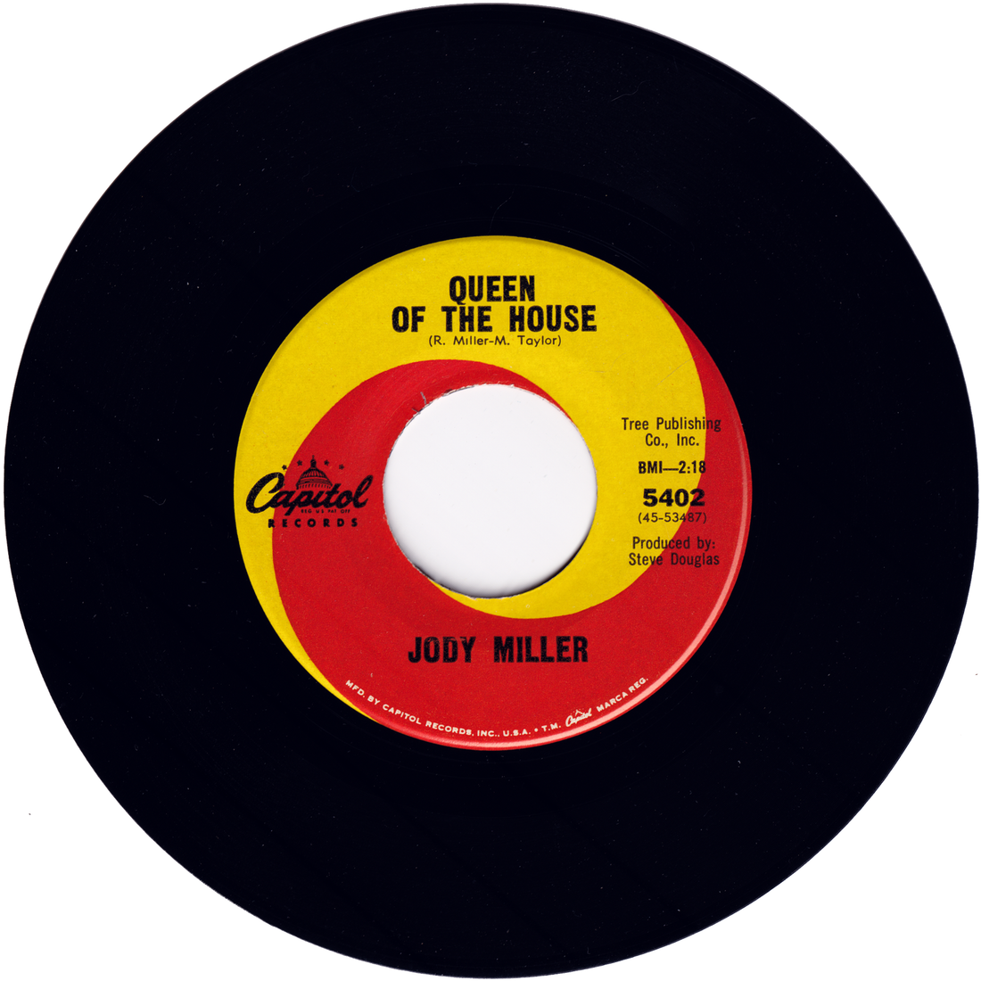 Jody Miller - Queen Of The House / The Greatest Actor – NIGHT BEAT RECORDS
