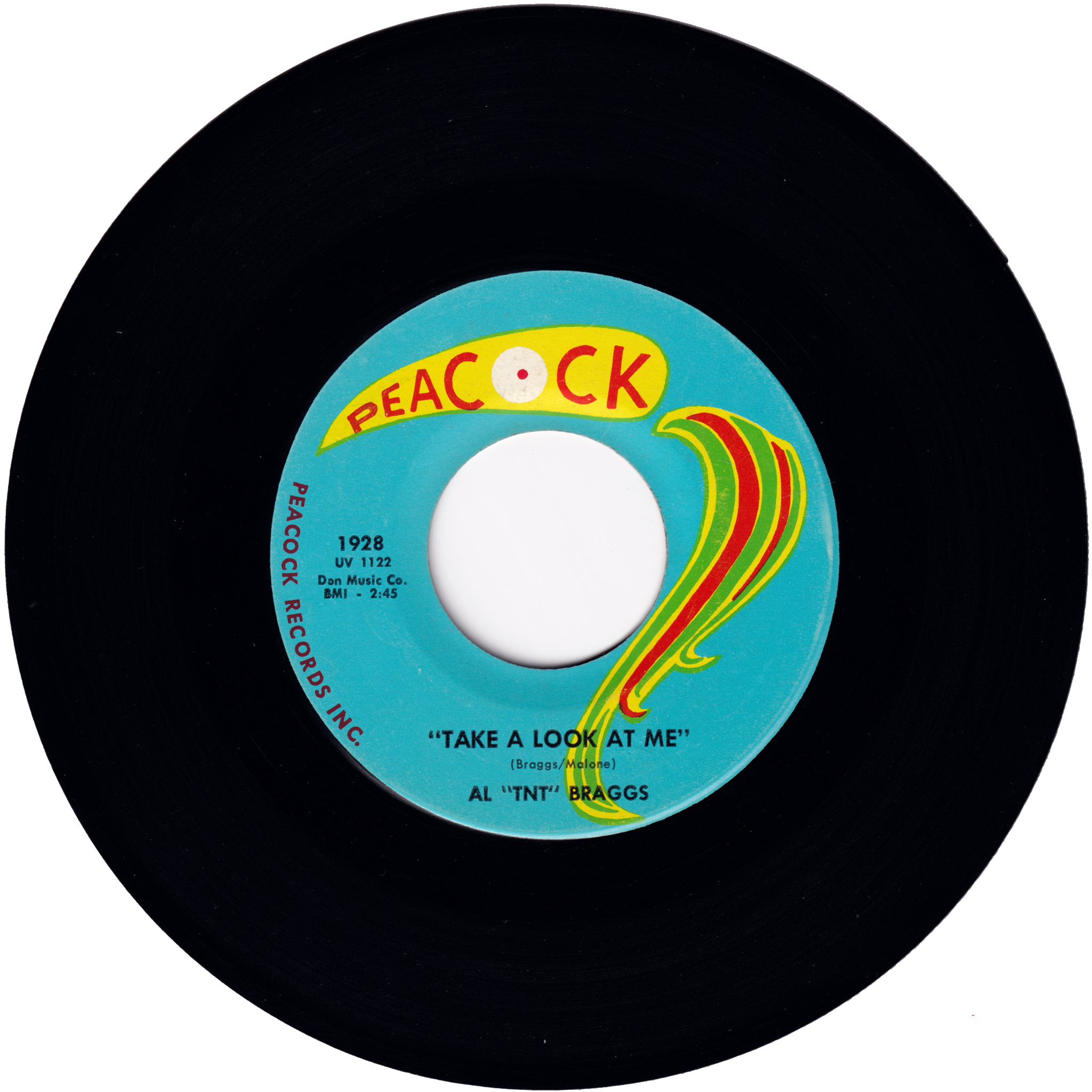 Al "TNT" Braggs - Take A Look At Me / Drip Drip Goes The Tears – NIGHT ...
