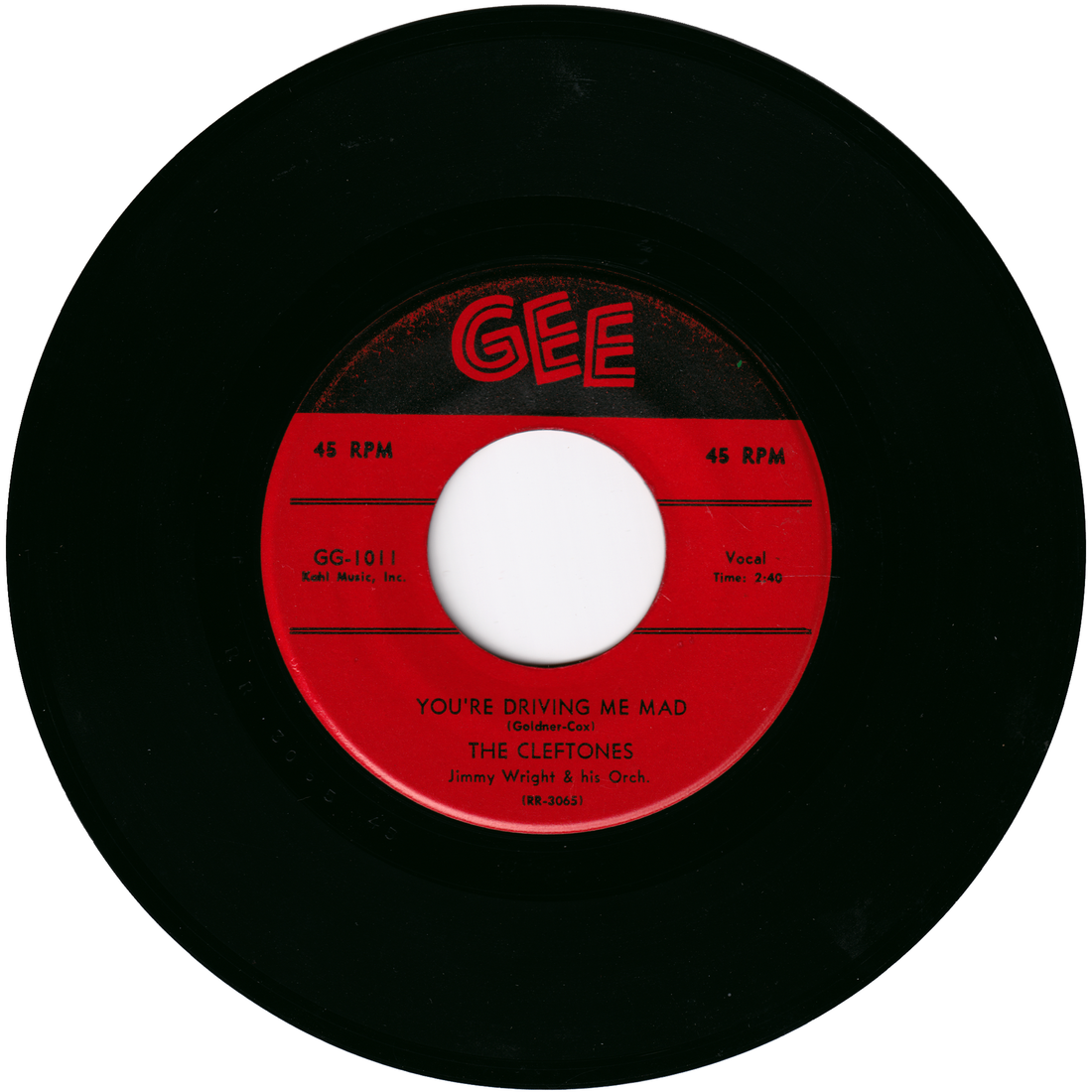 The Cleftones - Little Girl Of Mine / You're Driving Me Mad – NIGHT ...