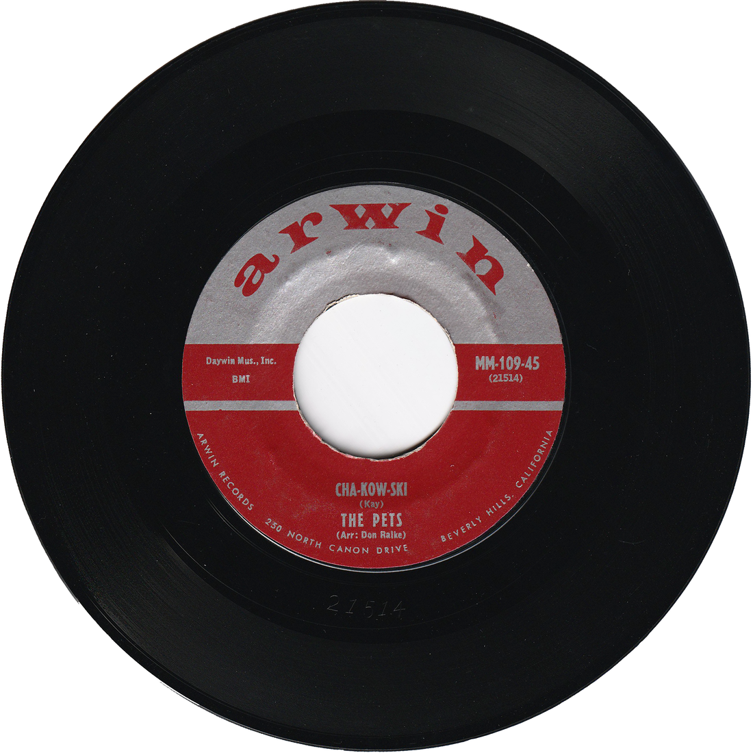 The Pets - Cha-Hua-Hua / Cha-Kow-Ski – NIGHT BEAT RECORDS