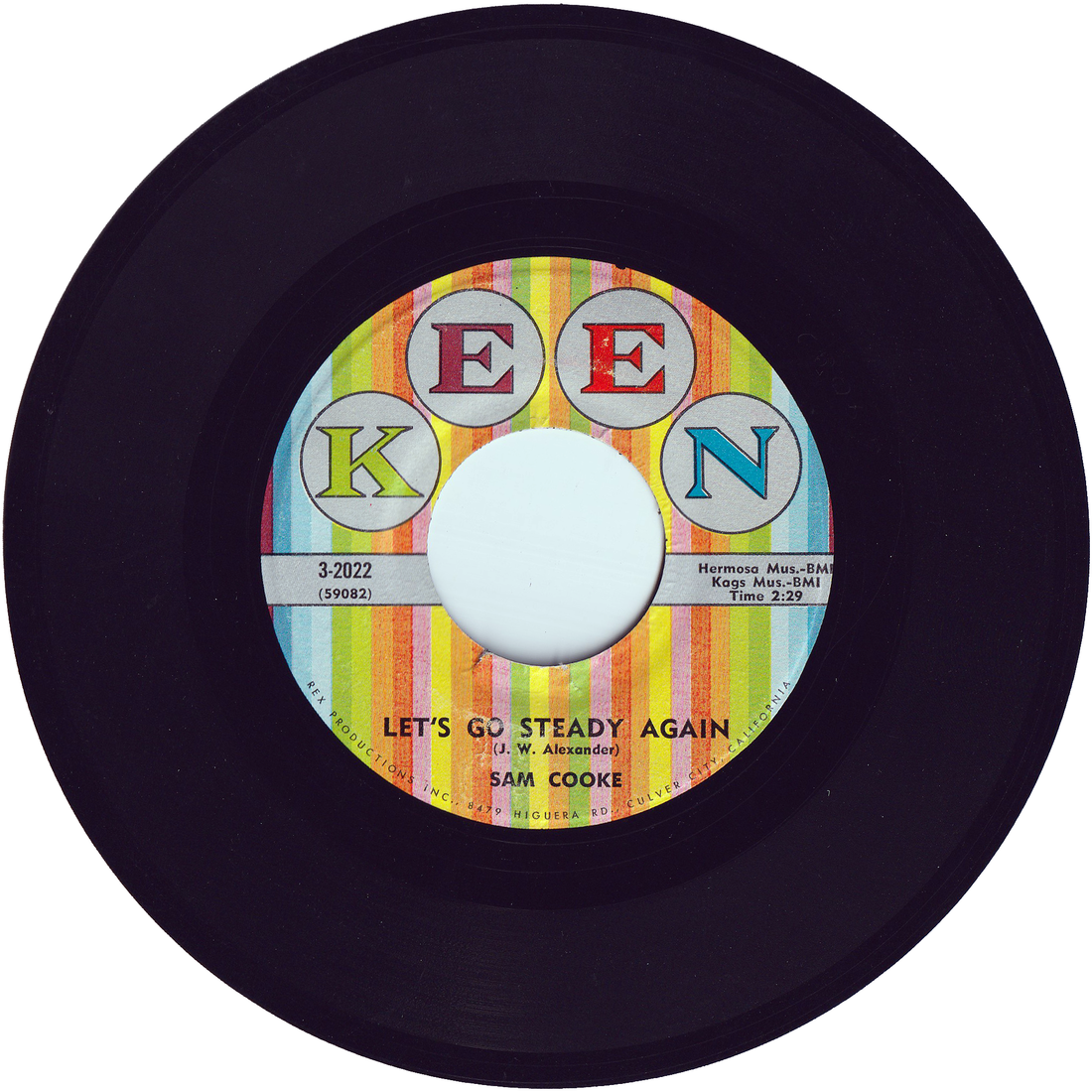 Sam Cooke - Only Sixteen / Let's Go Steady Again – NIGHT BEAT RECORDS